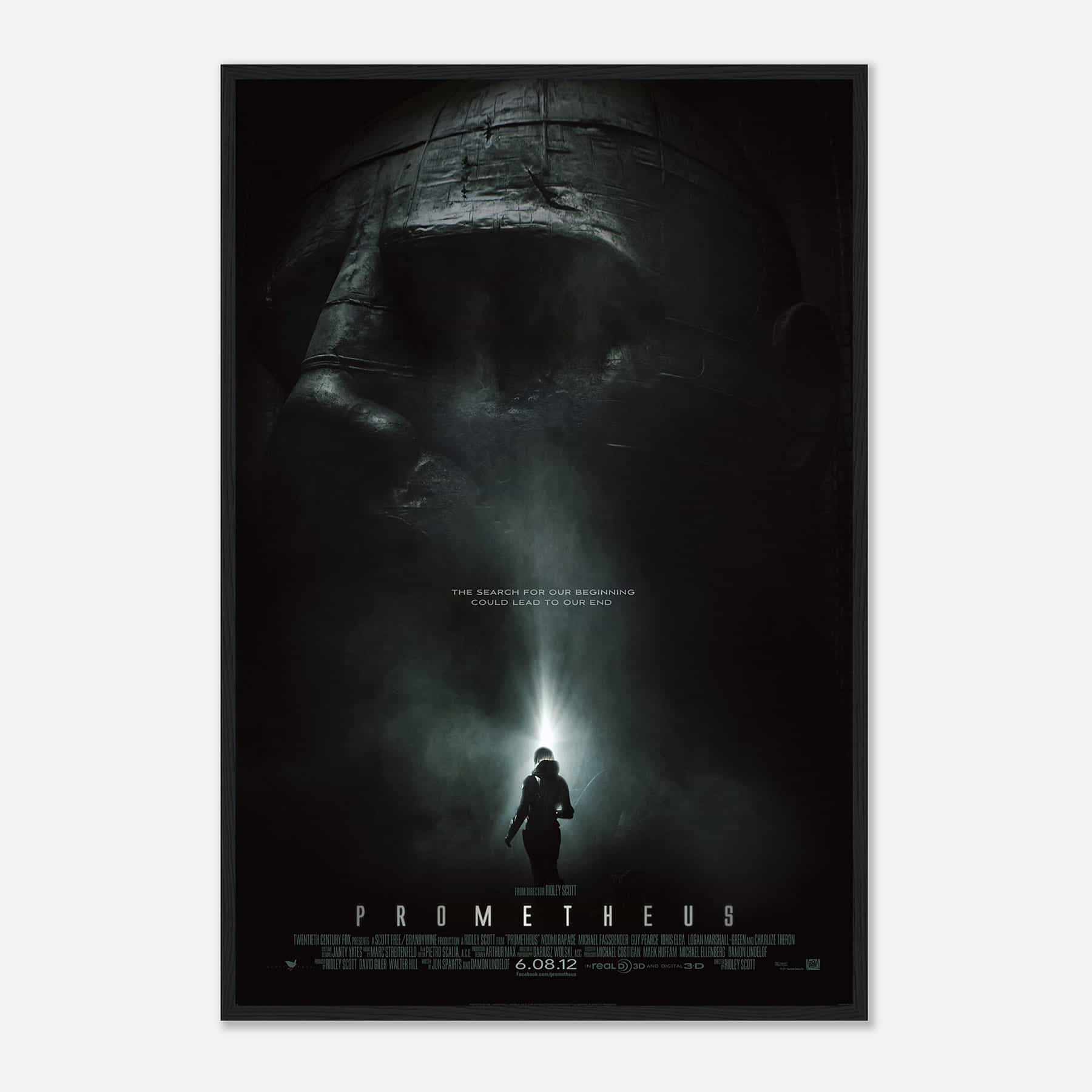Prometheus Movie Poster, Prometheus (2012) Classic Vintage Movie Poster ...