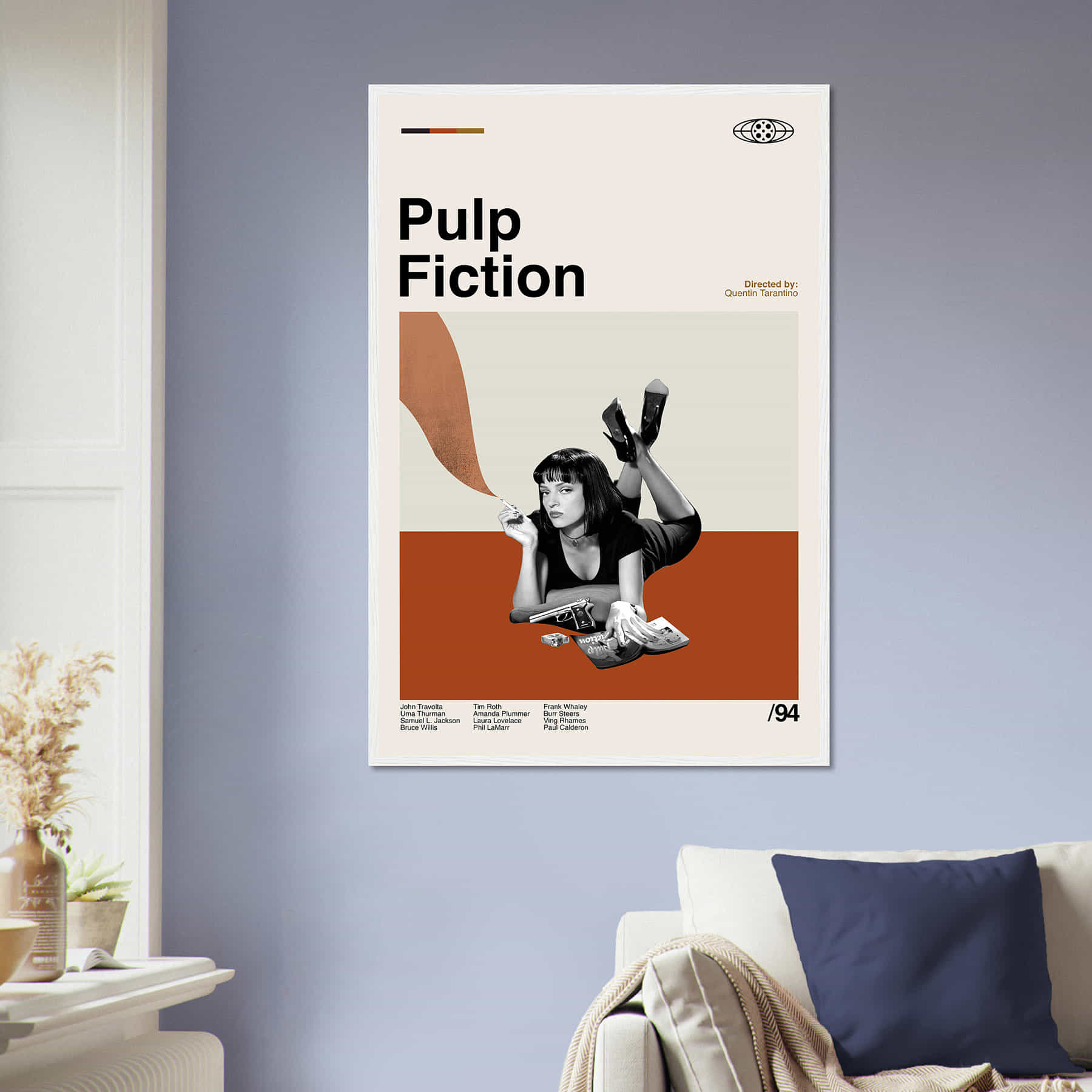 Pulp Fiction Movie Poster, Pulp Fiction Print, Minimalist Poster ...