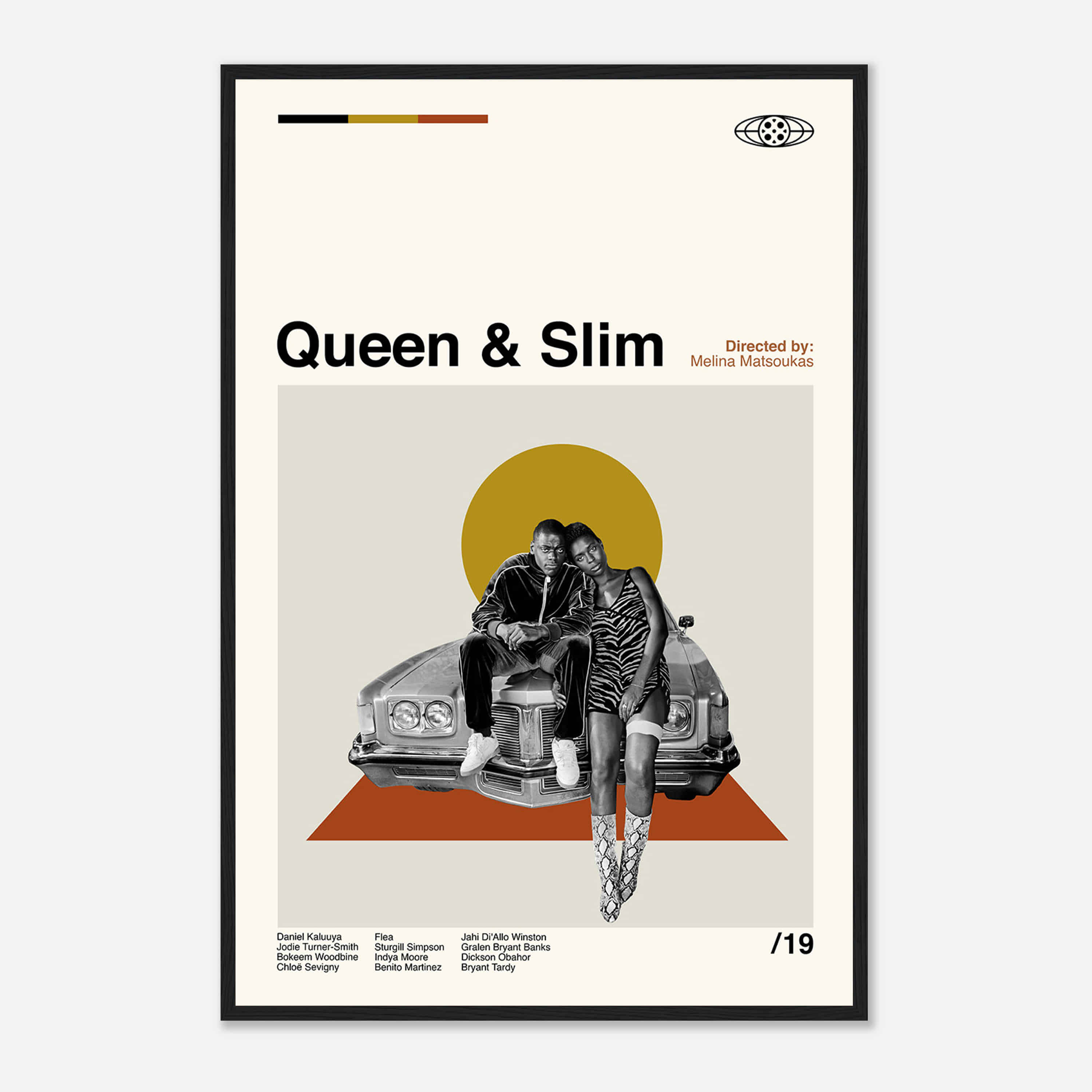 Queen And Slim Poster, Melina Matsoukas, Vintage Movie Poster - Citiesbox