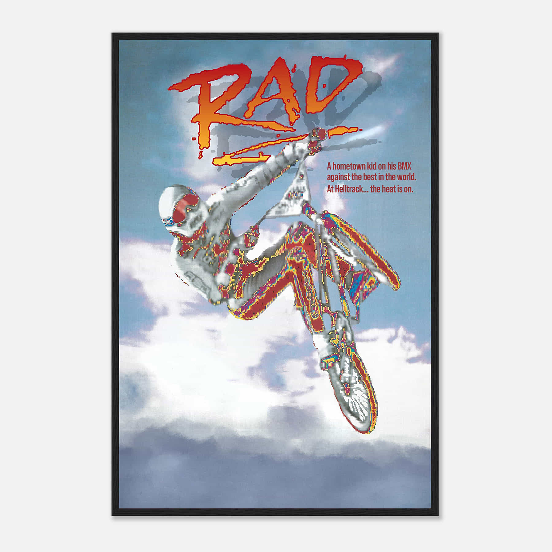 Rad 1986 Movie Poster, Rad Classic Vintage Movie Poster, Classic Movie ...