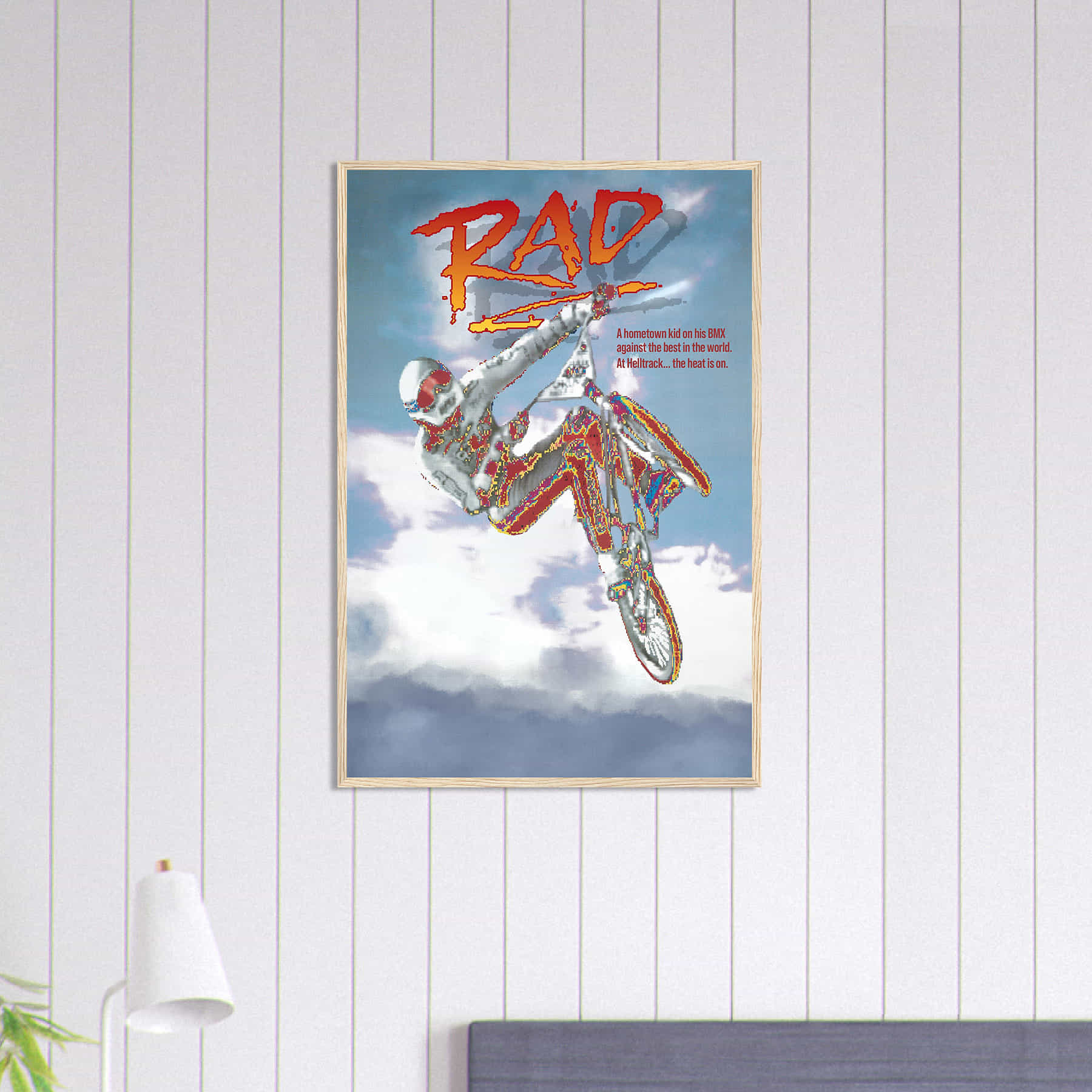 Rad 1986 Movie Poster, Rad Classic Vintage Movie Poster, Classic Movie ...