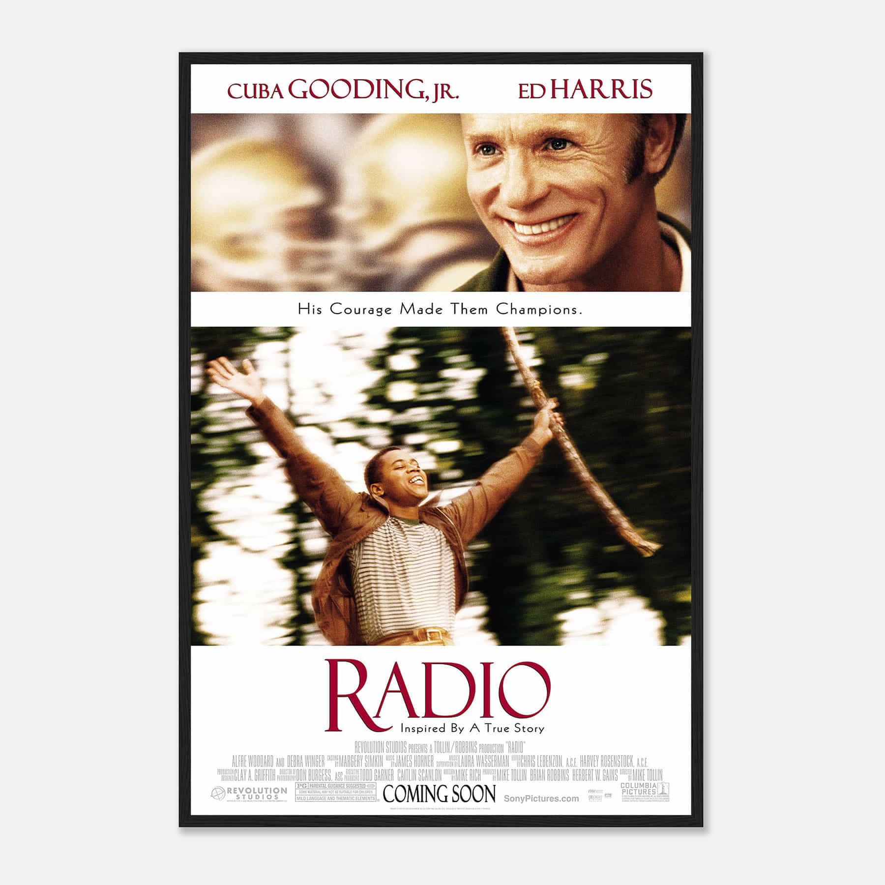 Radio Movie Poster, Radio (2003) Classic Vintage Movie Poster, Classic ...