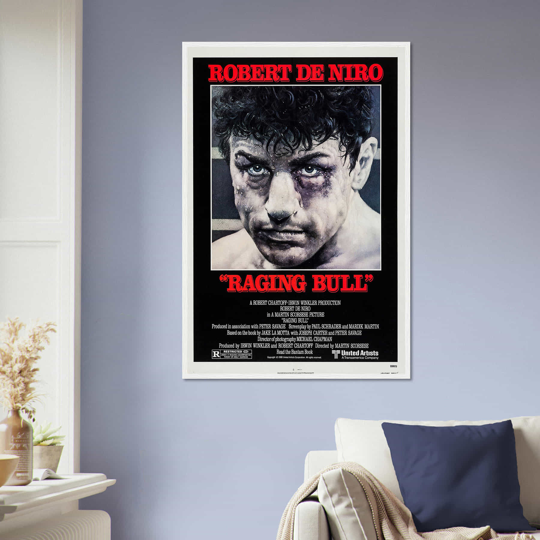 RAGING BULL Movie Poster, Raging Bull Classic Movie Poster, Poster ...