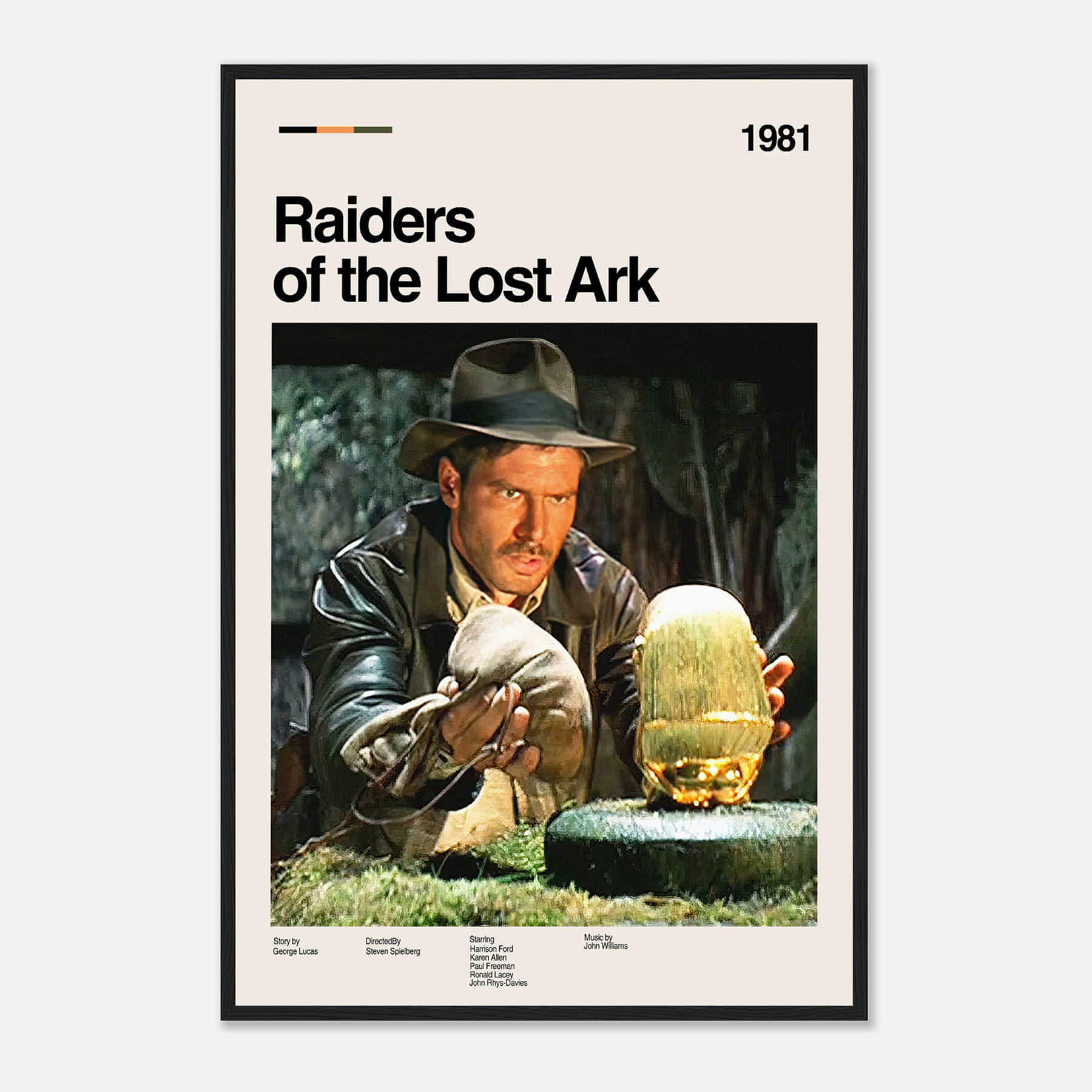 Raiders Of The Lost Ark Movie Poster, Retro Movie Poster, Vintage ...
