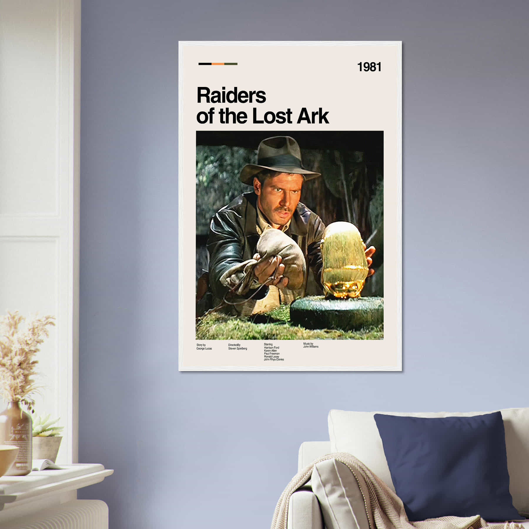 Raiders Of The Lost Ark Movie Poster, Retro Movie Poster, Vintage ...