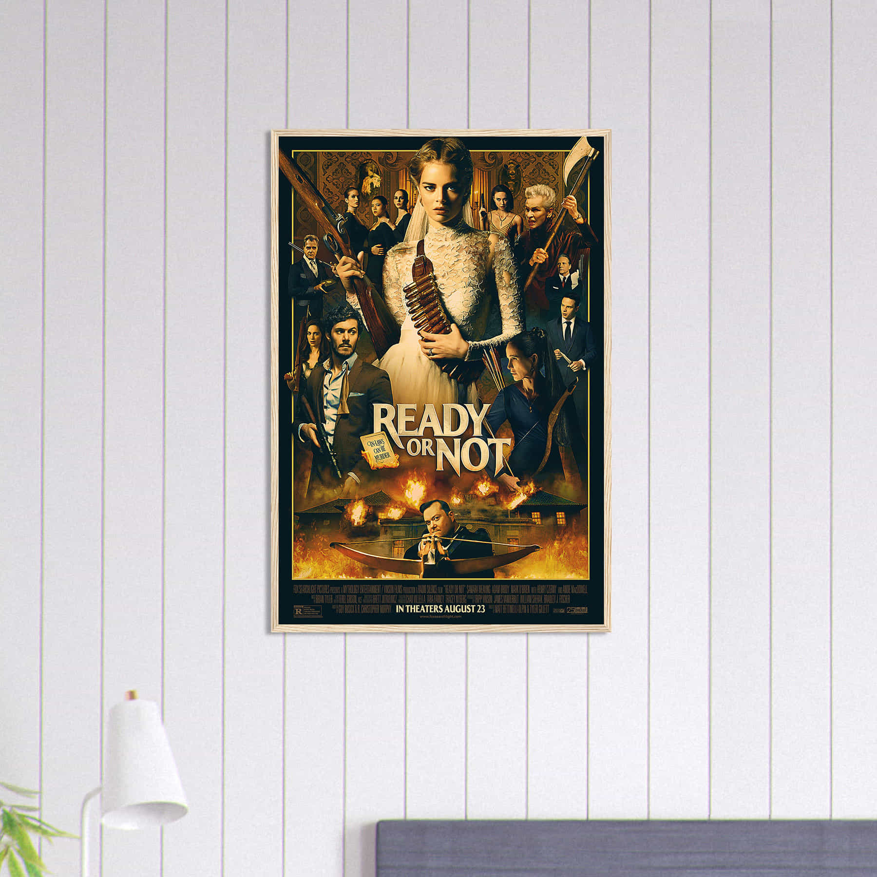 Ready or Not (2019) Movie Poster, Ready or Not Classic Movie Poster ...