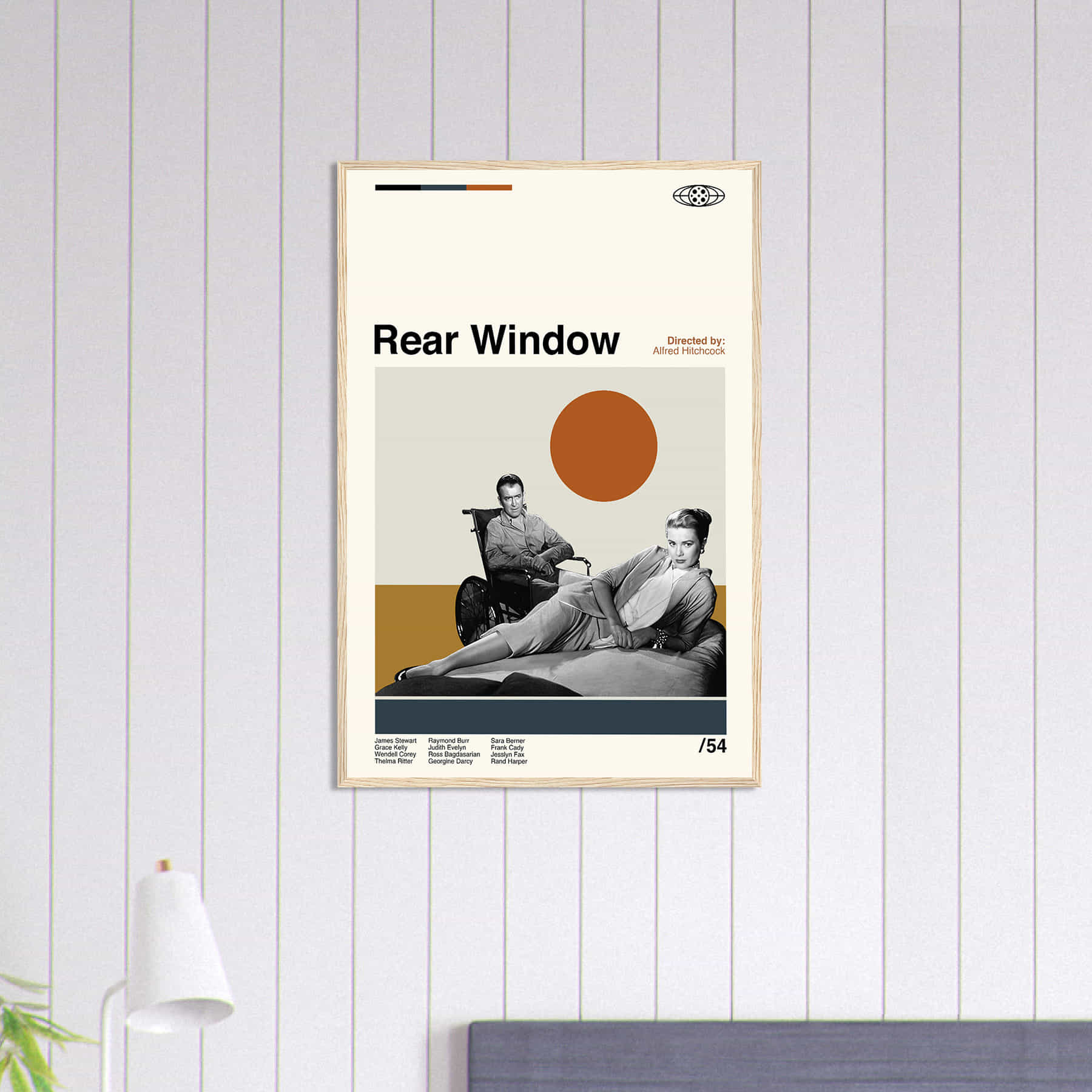 Rear Window Poster, Rear Window Movie, Minimalist Movie Poster - Citiesbox