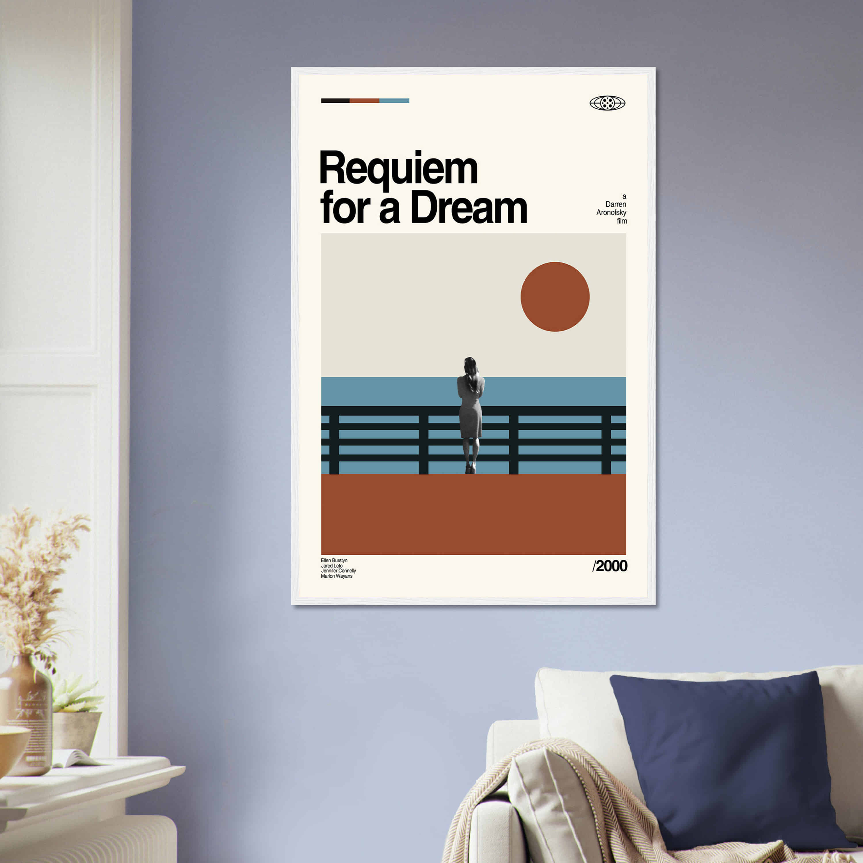 Requiem For a Dream Poster, Requiem For a Dream Print, Vintage Modern ...