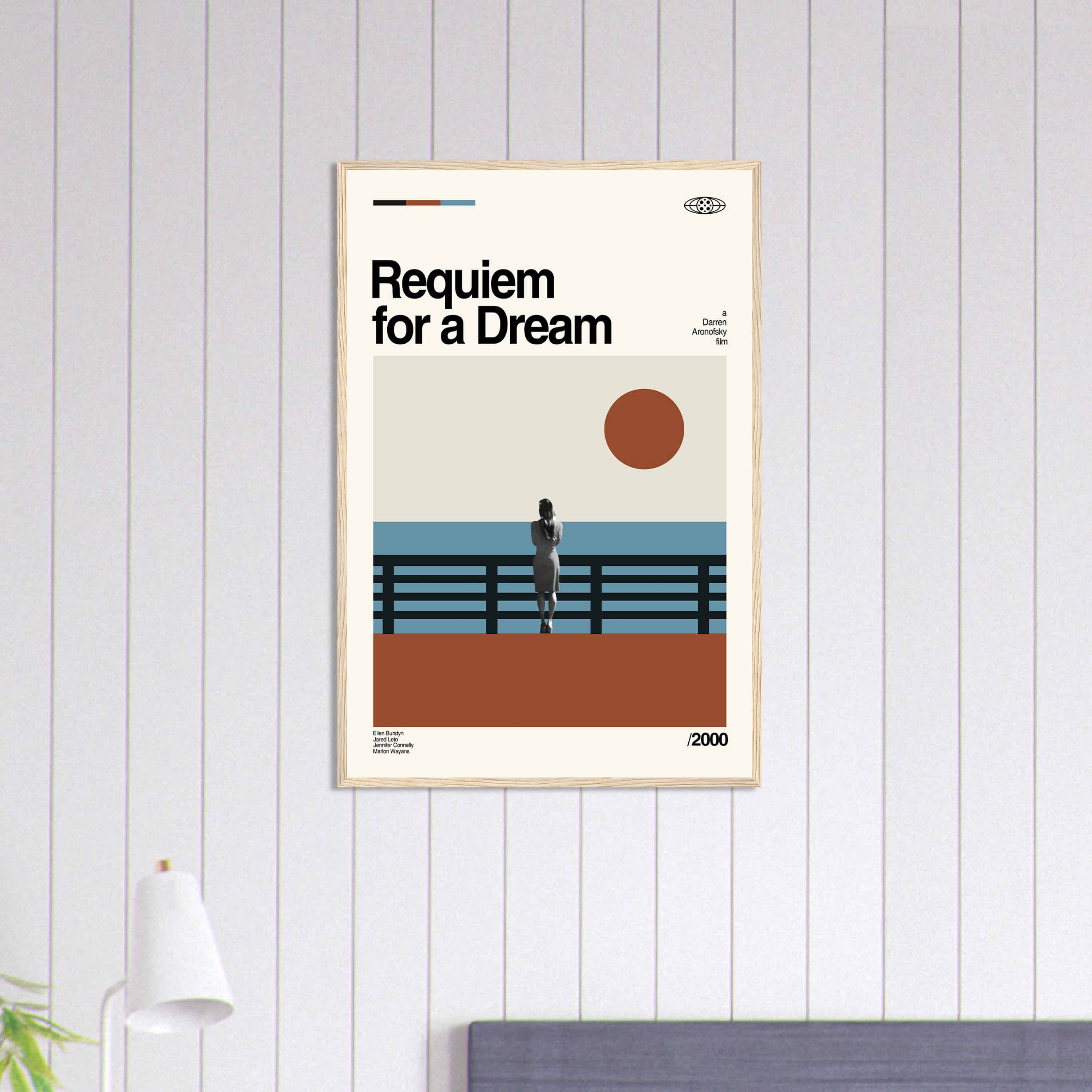 Requiem For a Dream Poster, Requiem For a Dream Print, Vintage Modern ...