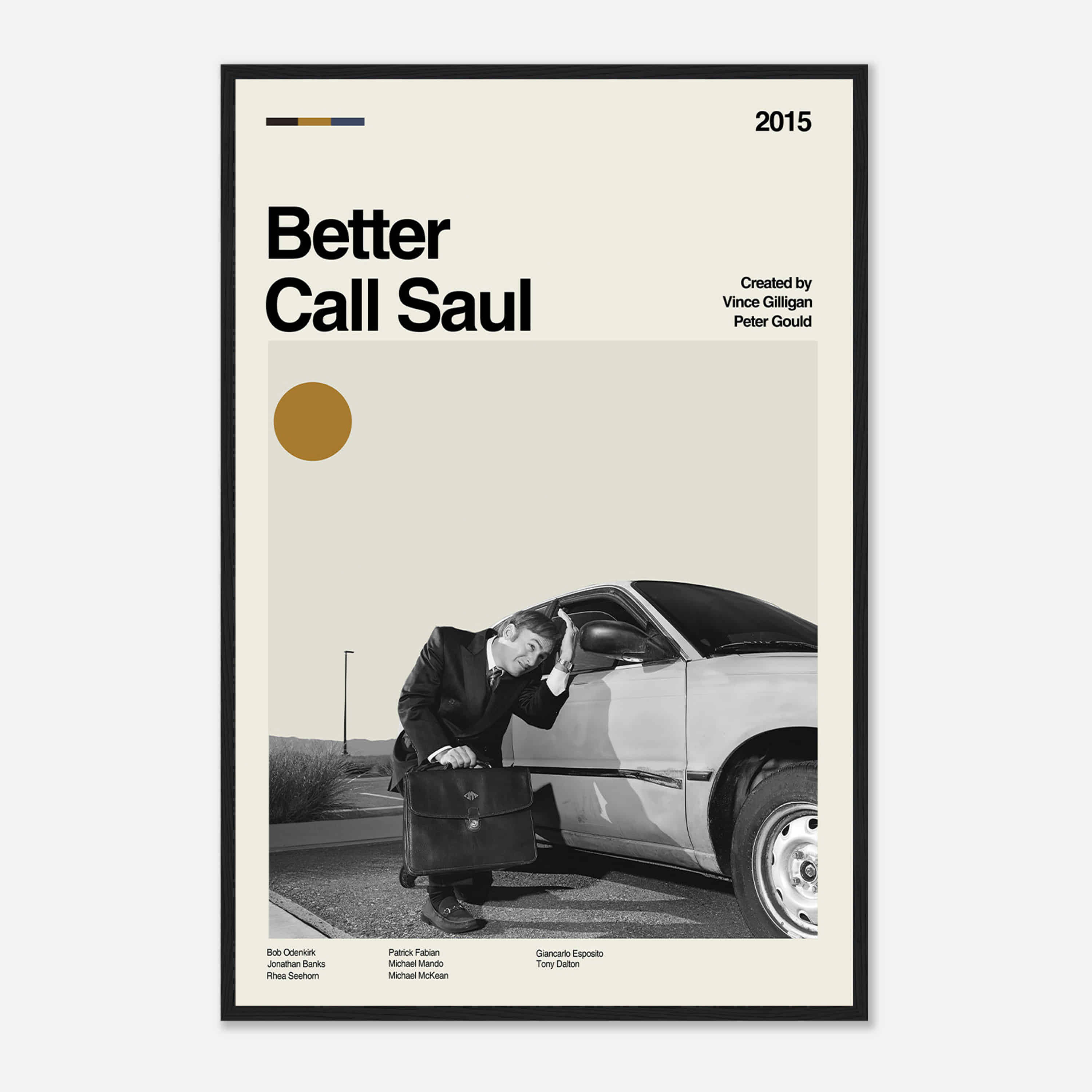 Retro Better Call Saul Movie Poster, Better Call Saul Poster, Vince ...