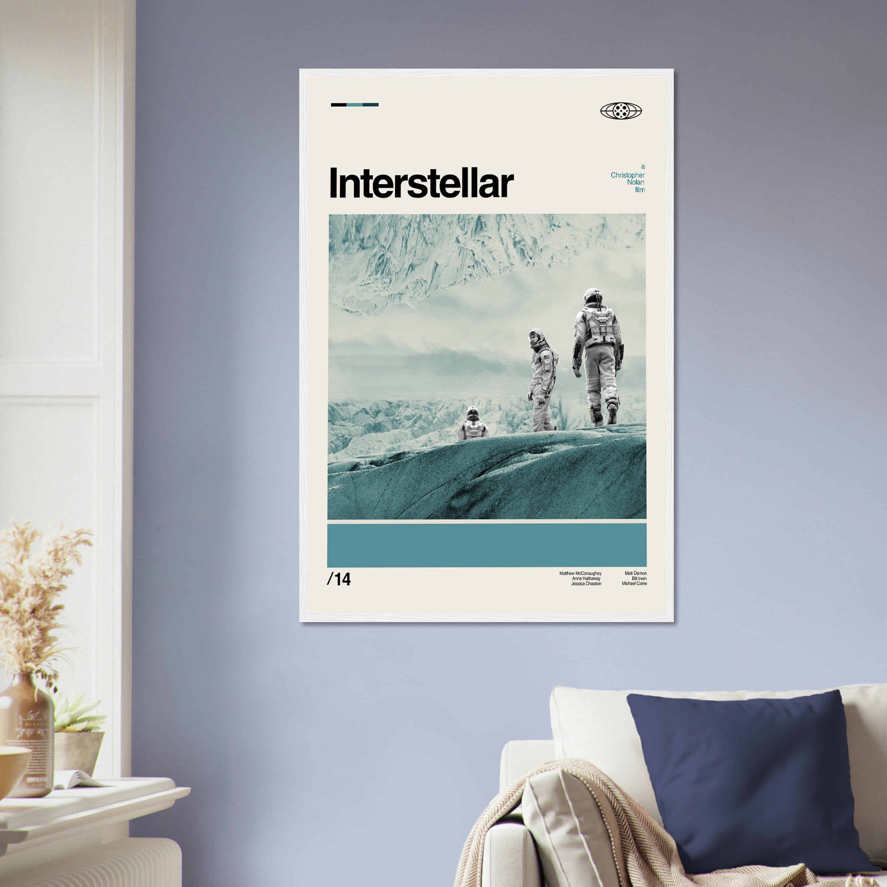 Retro Inspired Poster, Retro Modern Art, Minimalist Art - Citiesbox