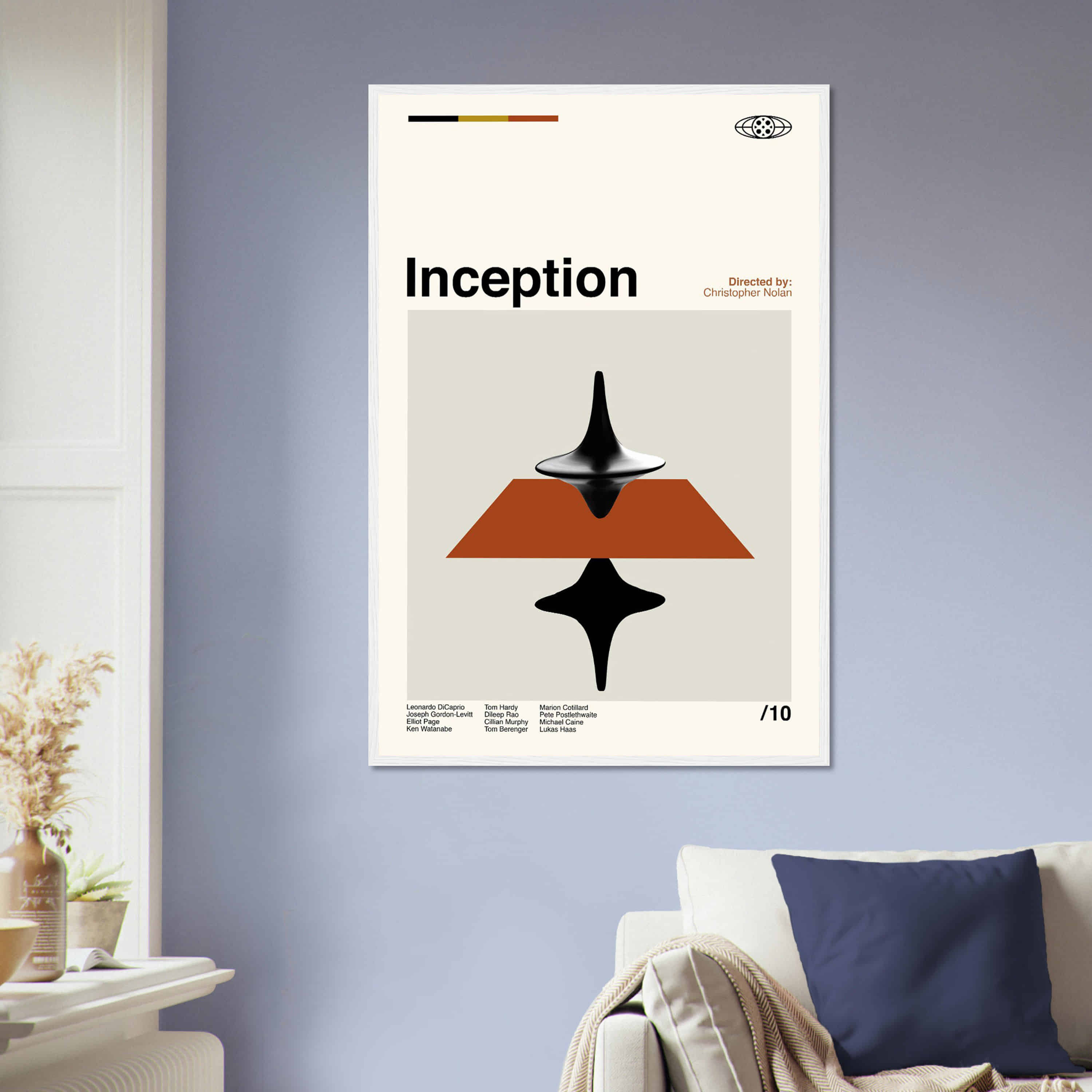 Retro Inspired Poster, Retro Modern Art, Minimalist Art DS6 - Citiesbox