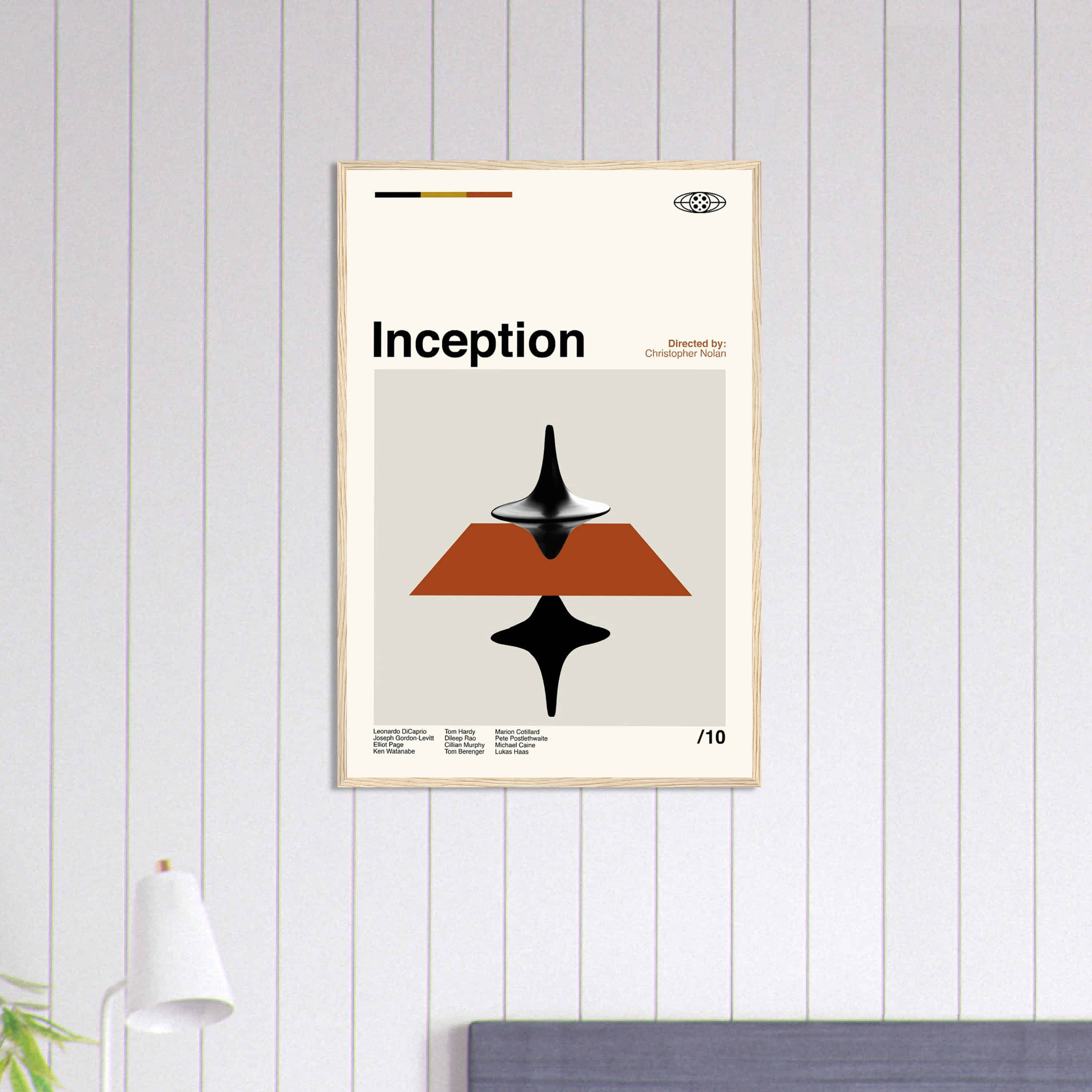 Retro Inspired Poster, Retro Modern Art, Minimalist Art DS6 - Citiesbox