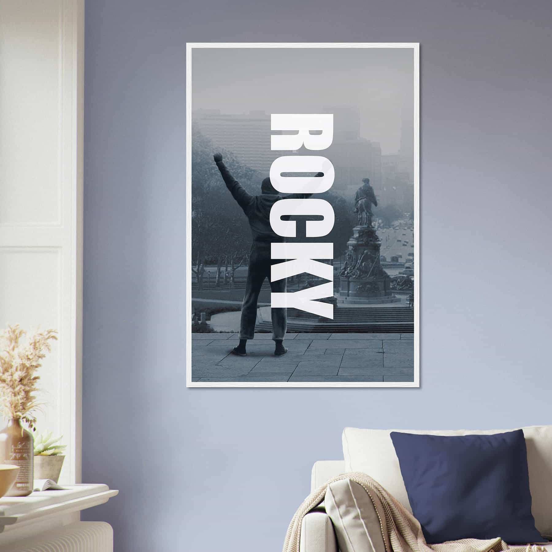 Rocky Movie Poster, Rocky Classic Movie Poster, Vintage Movie Poster ...