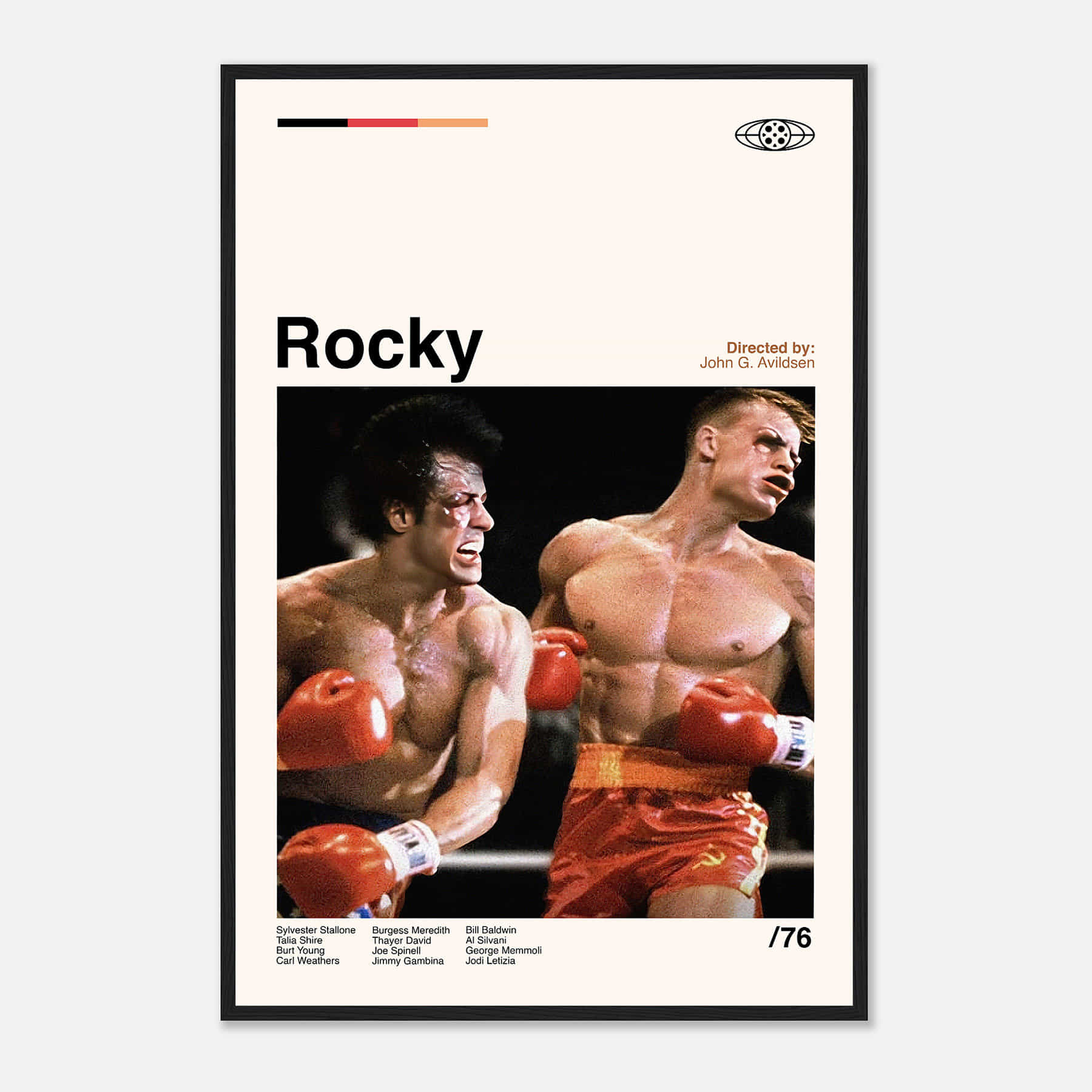 Rocky Movie Poster, Rocky Print, Wall Decor - Citiesbox