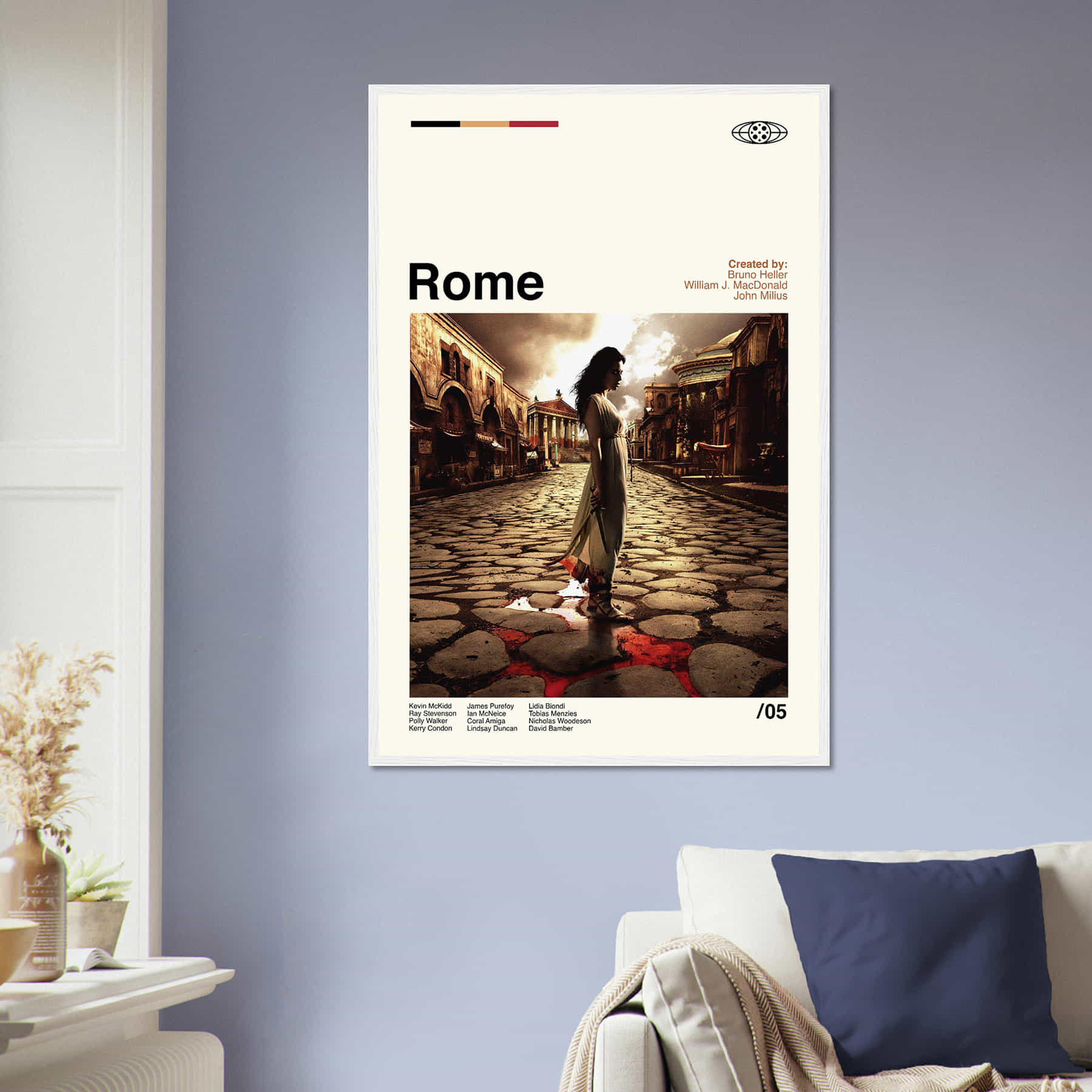 Rome Poster, Rome Movie Poster, Retro Movie Poster - Citiesbox