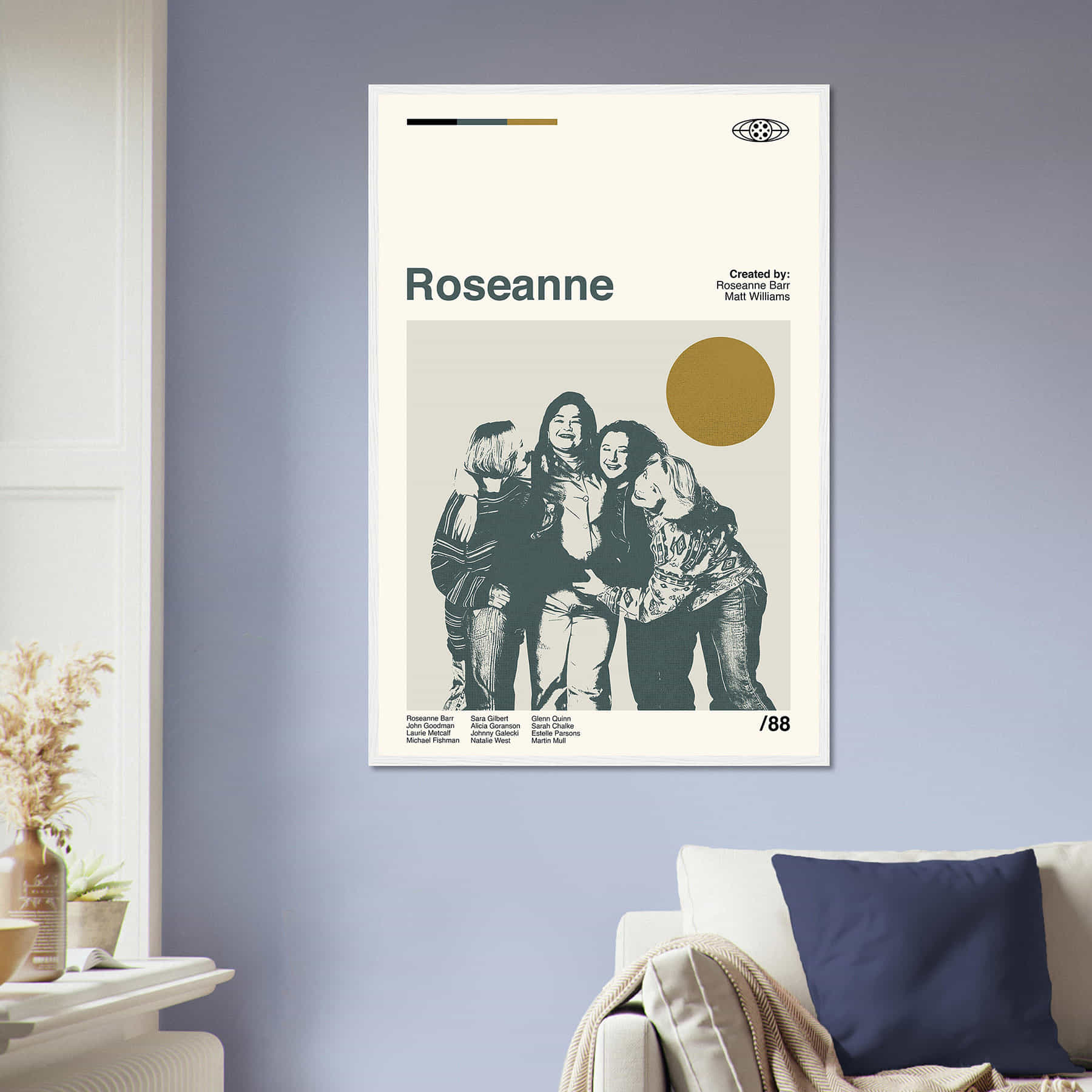 Roseanne Poster, Roseanne Print, Custom Poster - Citiesbox