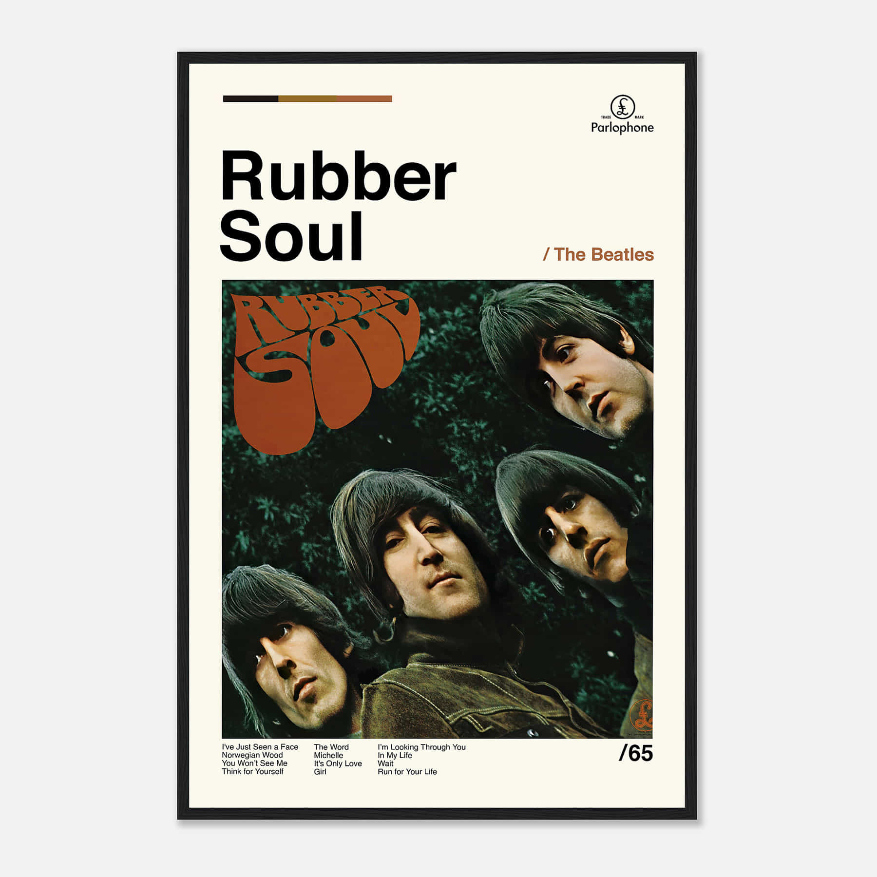 Rubber Soul Poster, Rubber Soul Movie, Minimalist Movie Poster - Citiesbox
