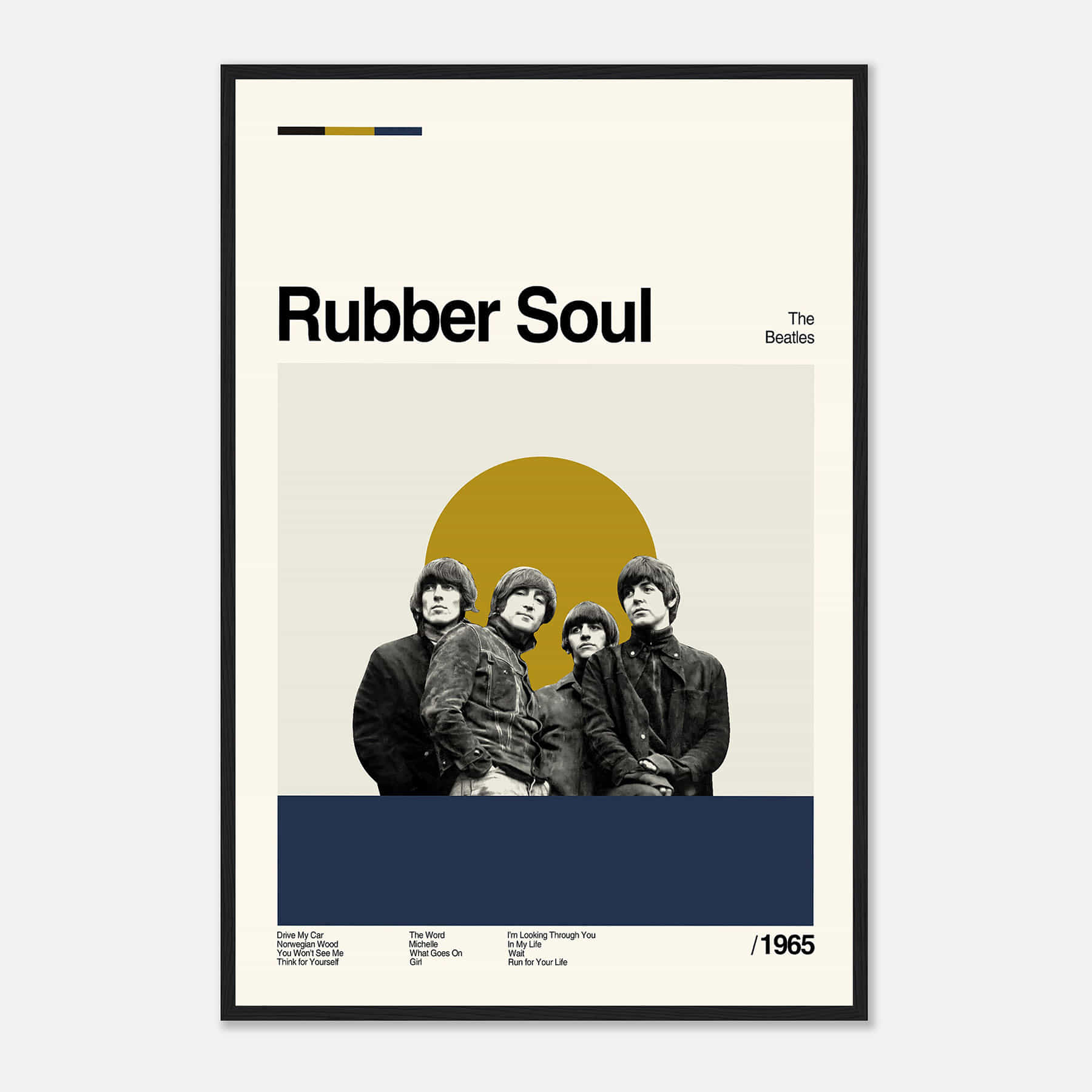 Rubber Soul Poster, Rubber Soul Movie, Minimalist Movie Poster DS2 ...