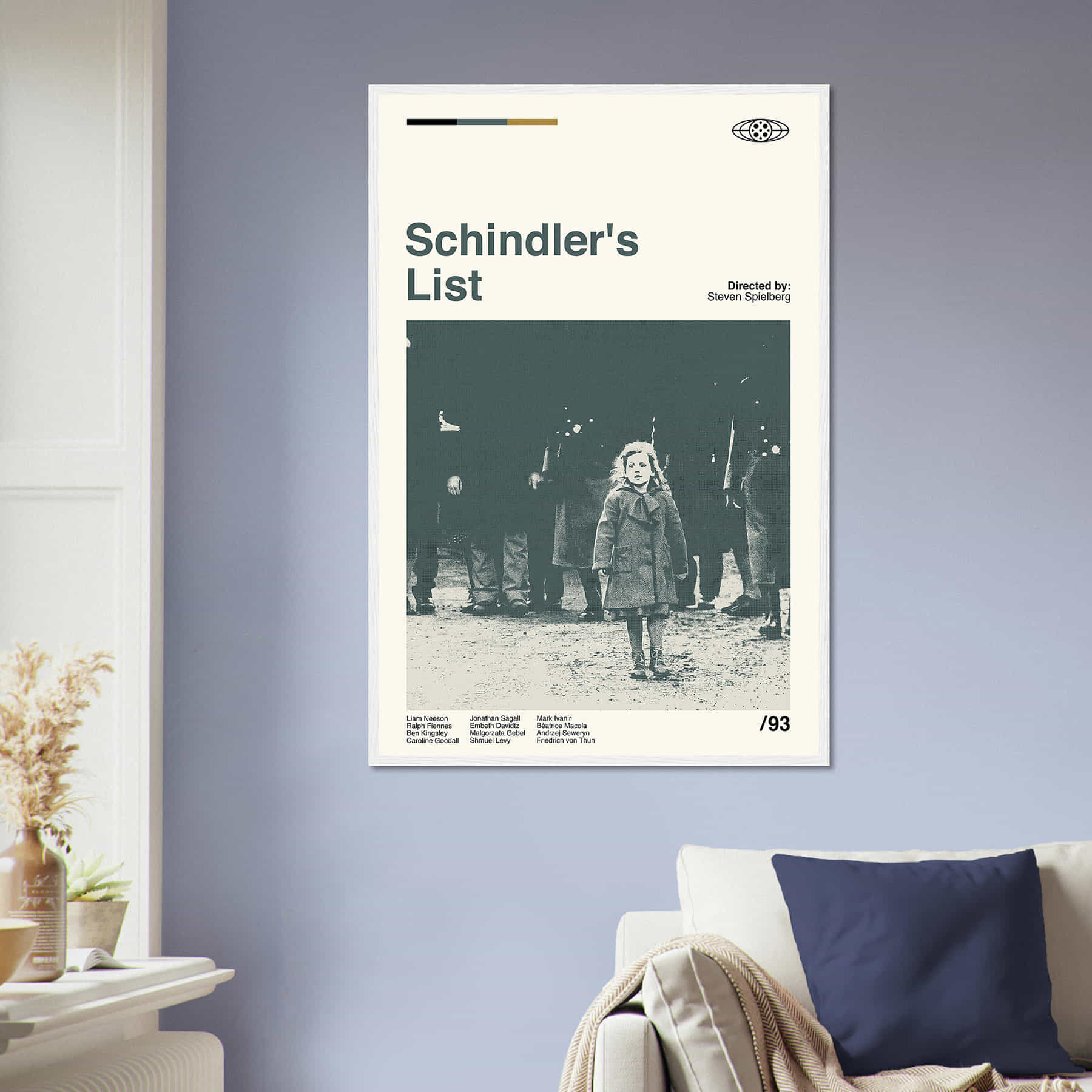 Schindlers List Poster, Schindlers List Print, Movie Poster - Citiesbox