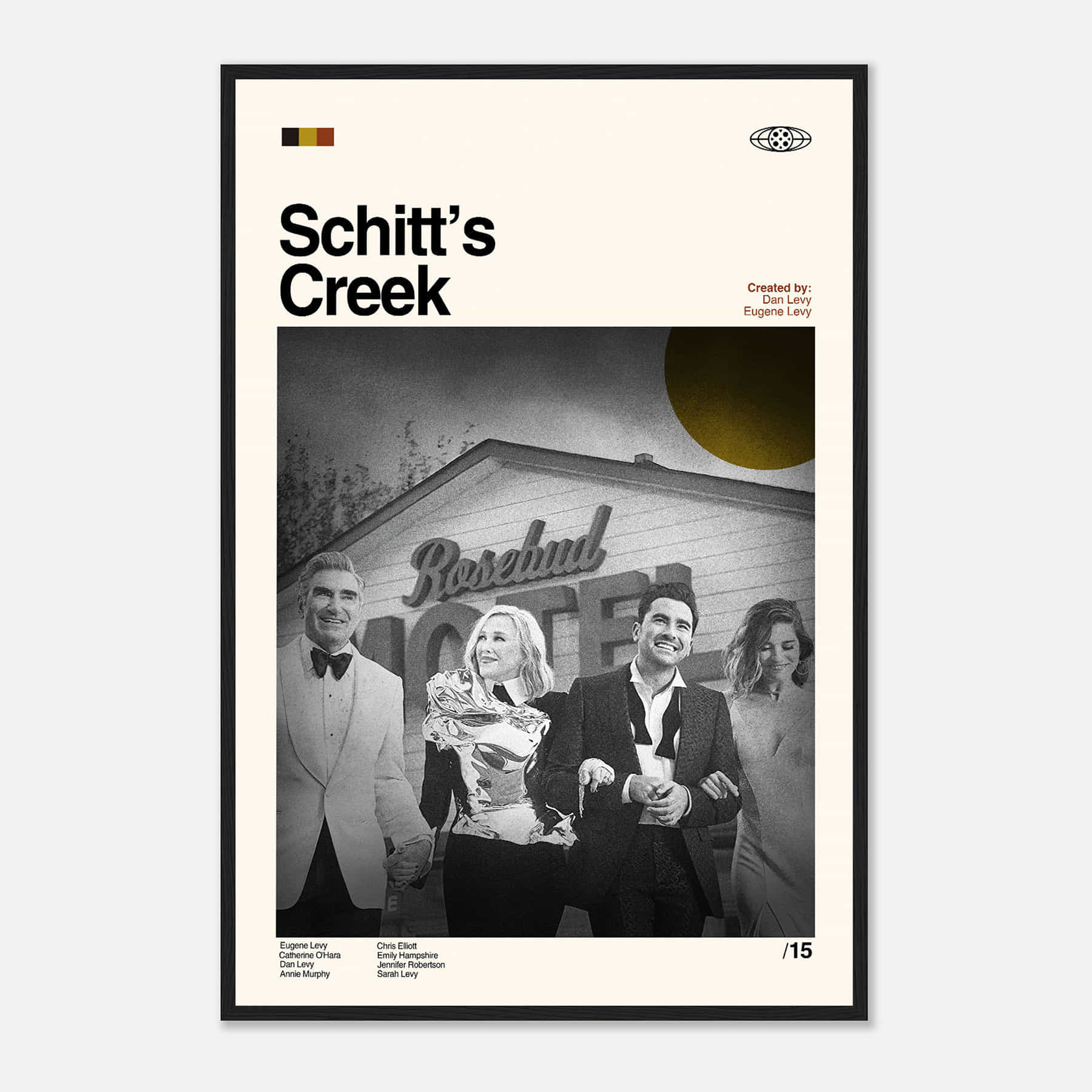Schitt Creek Poster, Schitt Creek Print, Retro Movie Poster - Citiesbox