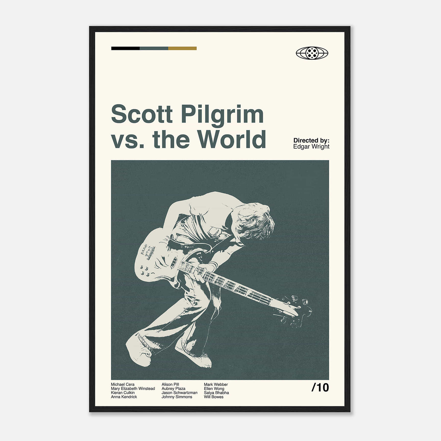 Scott Pilgrim Movie Poster, Scott Pilgrim Print, Retro Movie Poster ...
