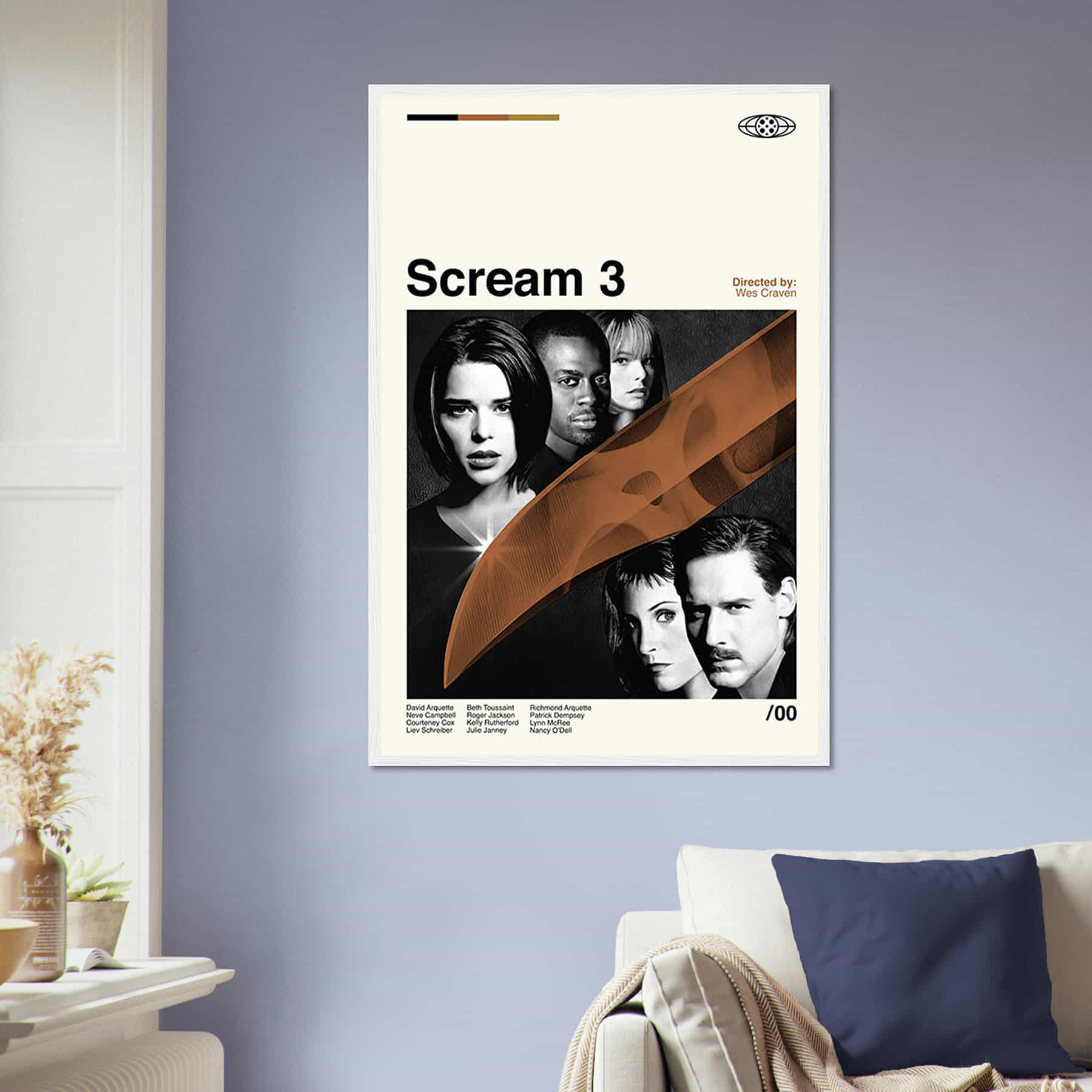 Scream 3 Poster , Vintage Poster - Citiesbox