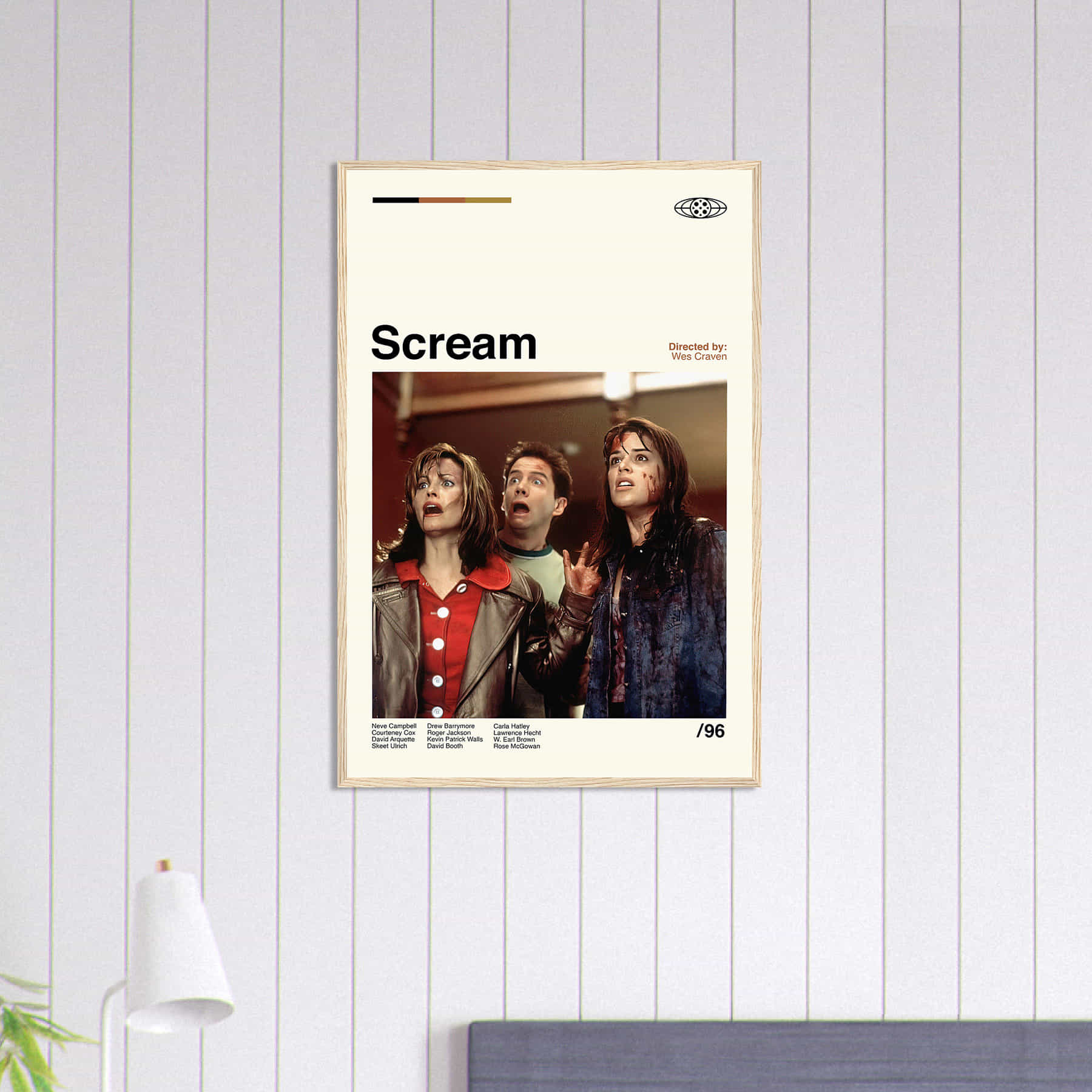 Scream Movie Poster, Scream Print, Series Poster DS2 - Citiesbox