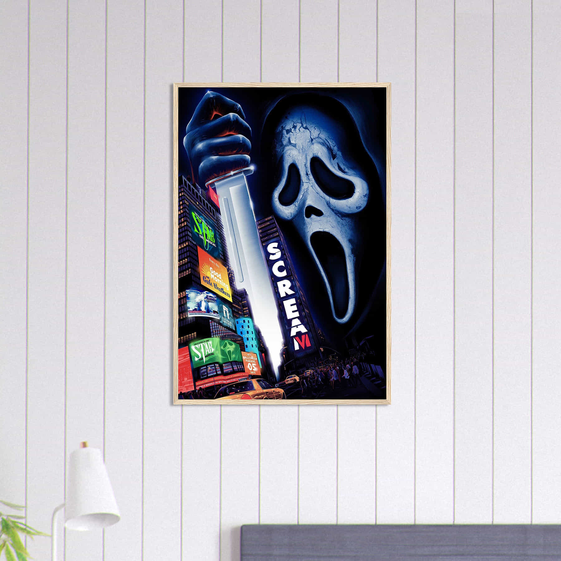 Scream VI Movie Poster, Scream VI Classic Torror Movie Poster, Scream ...