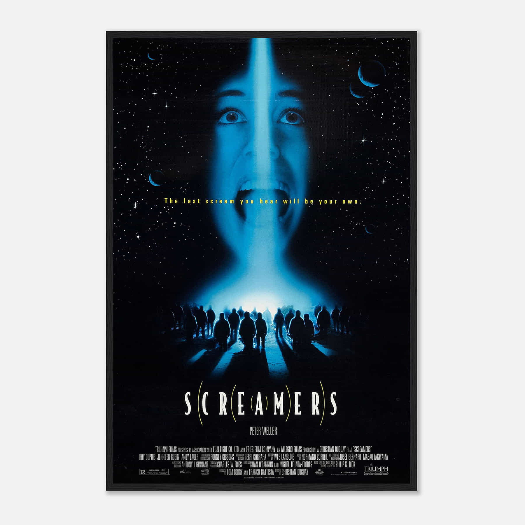 Screamers Movie Poster, Screamers (1995) Classic Vintage Movie Poster ...
