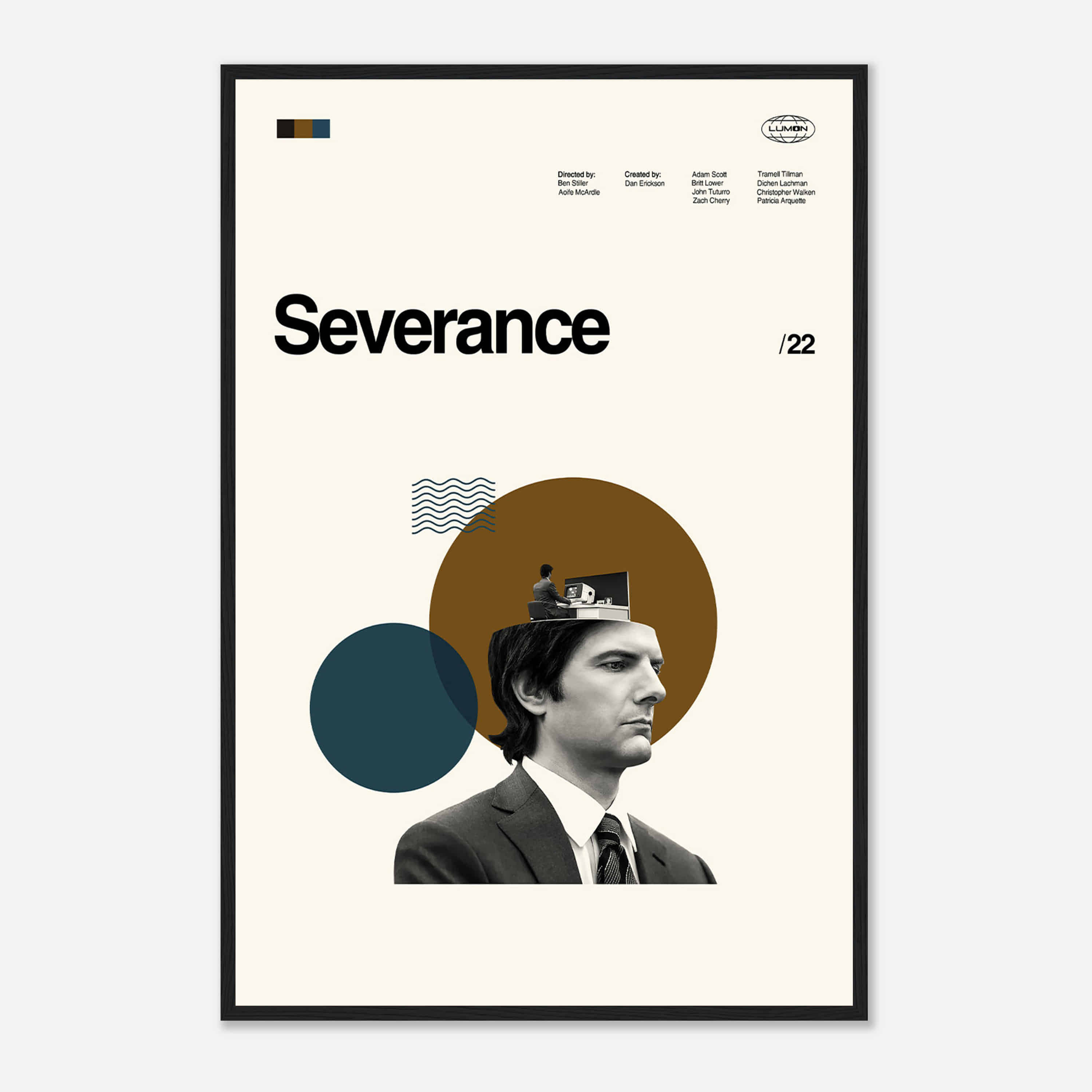 Severance Poster, Dan Erickson Film, Minimalist Art - Citiesbox