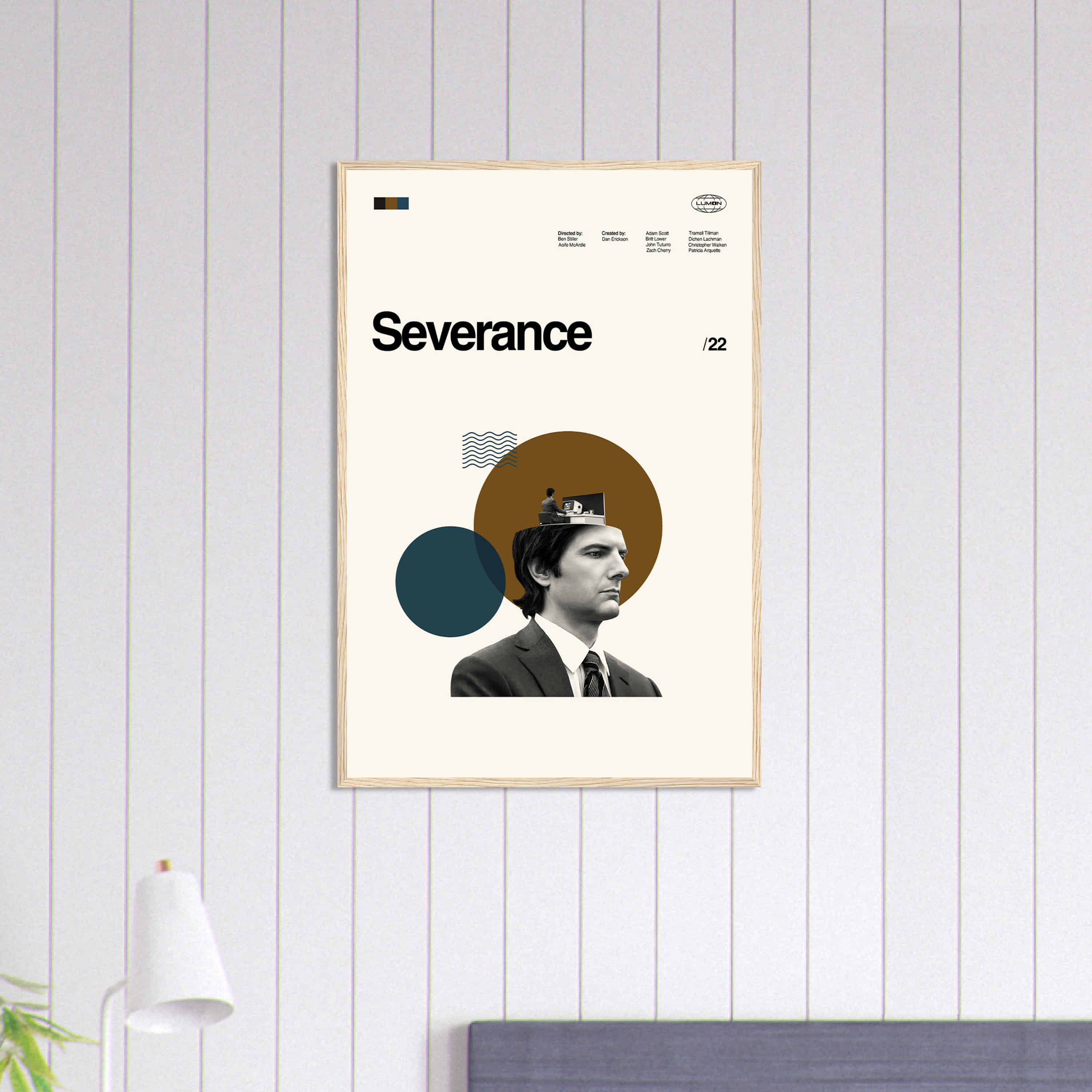 Severance Poster, Dan Erickson Film, Minimalist Art - Citiesbox