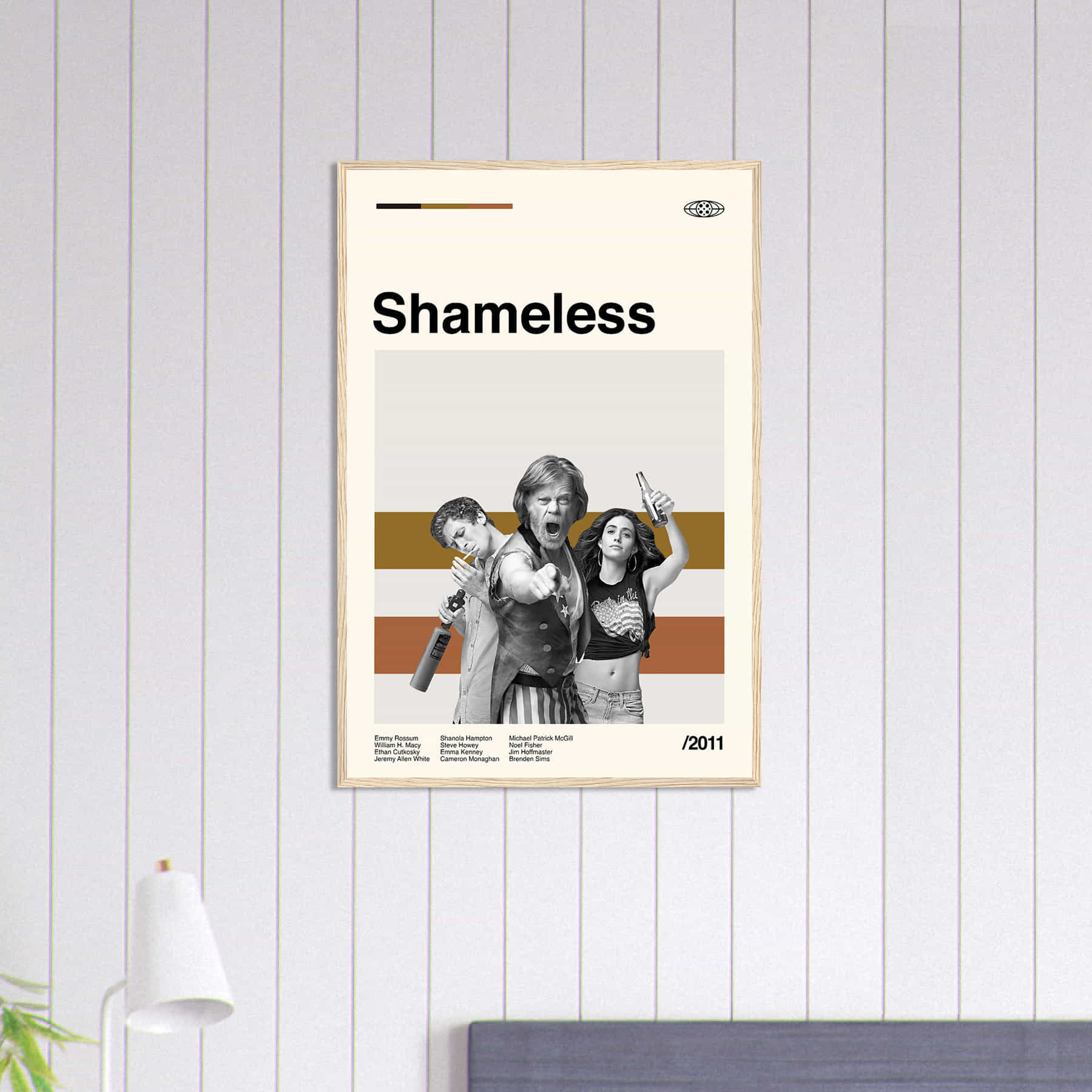 Shameless Poster, Shameless Movie, Modern Vintage - Citiesbox