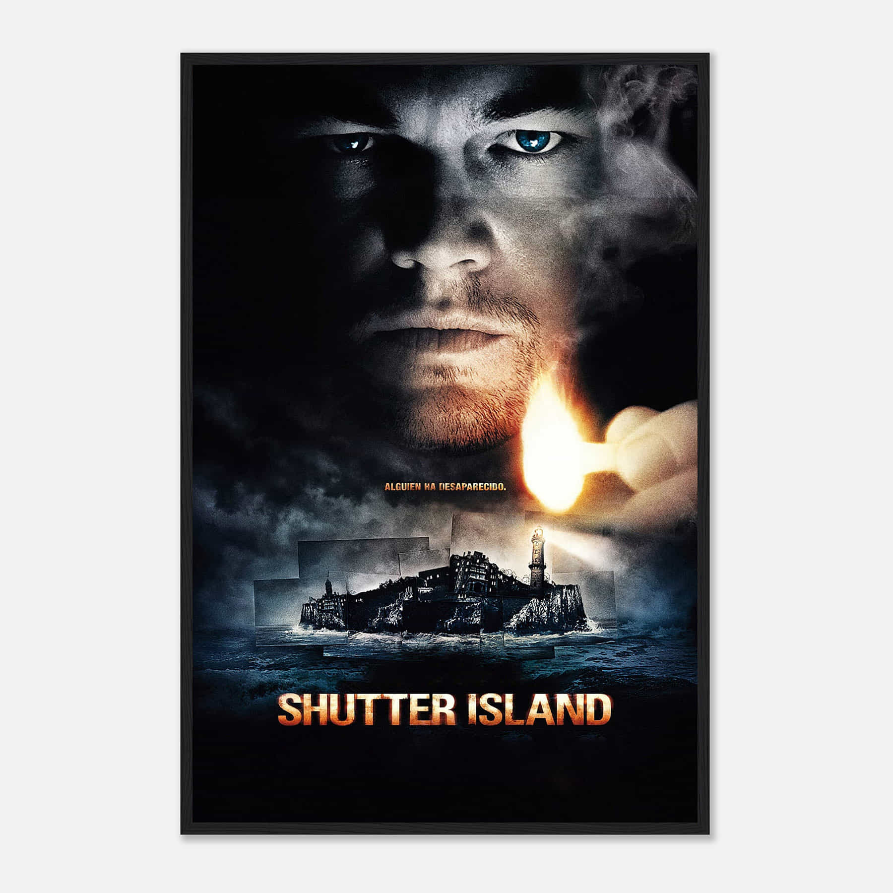 Shutter Island Movie Poster, Shutter Island Classic Vintage Movie Poster, Leonardo DiCaprio ...