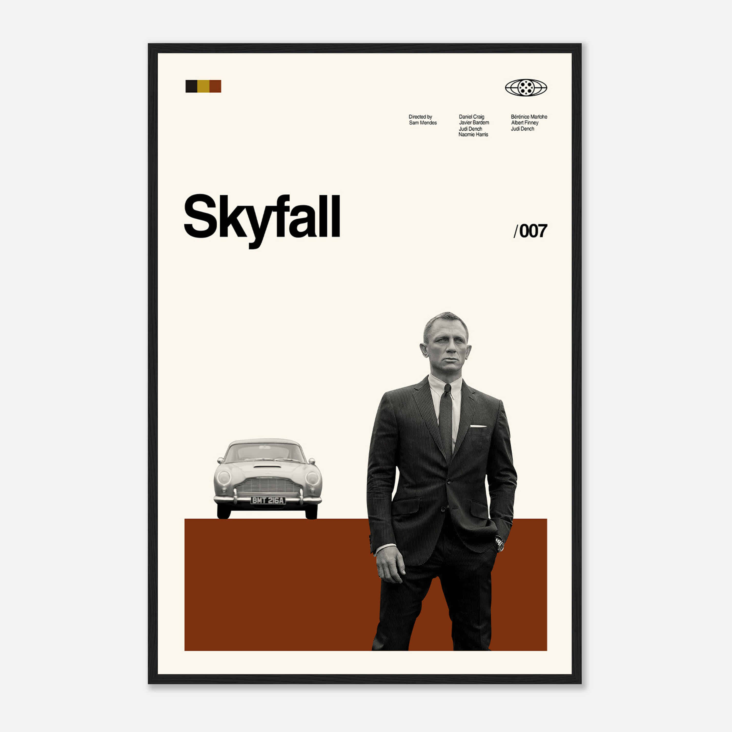 Skyfall Movie Poster, Modern Movie, Poster Print - Citiesbox