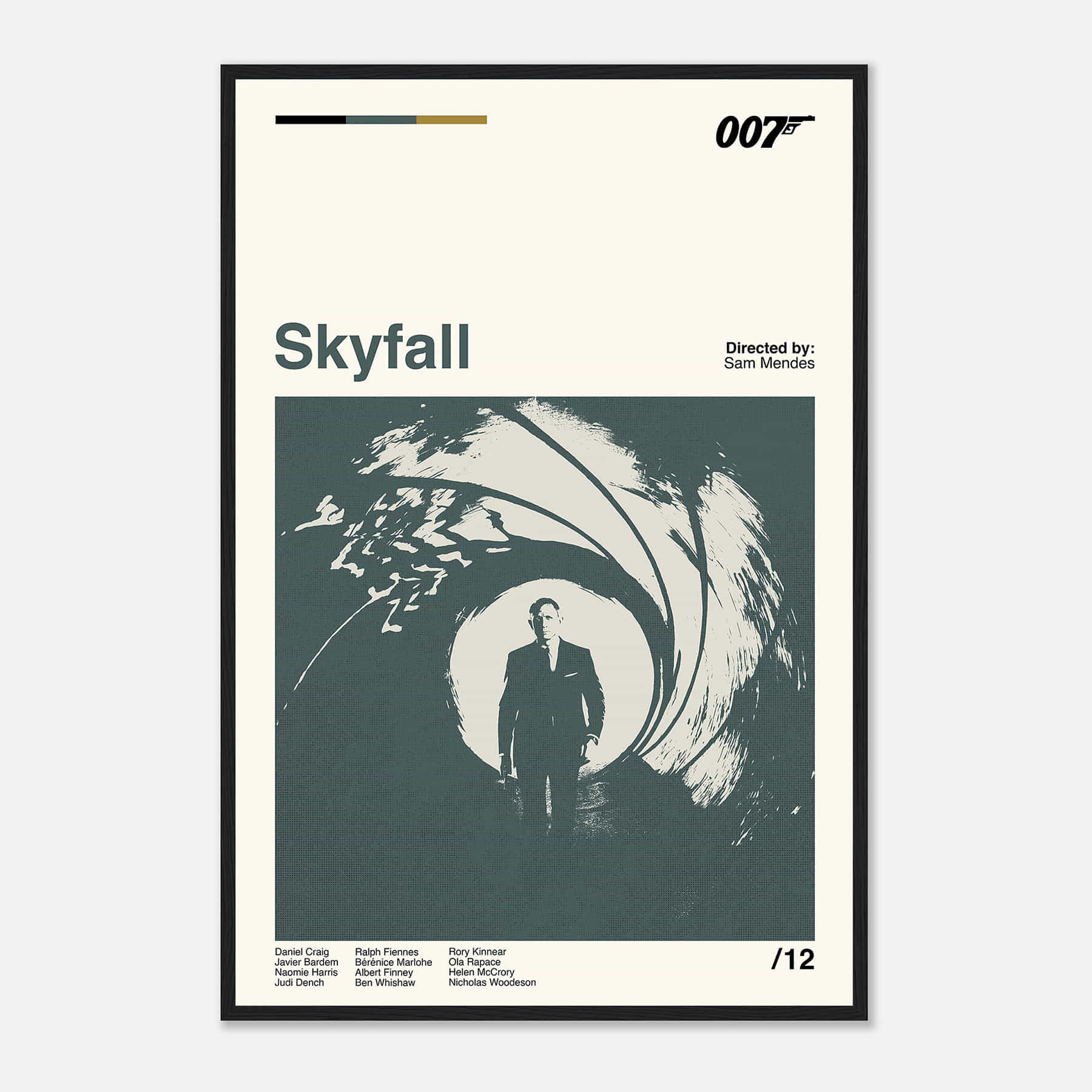 Skyfall Poster, Skyfall Print, Movie Poster - Citiesbox