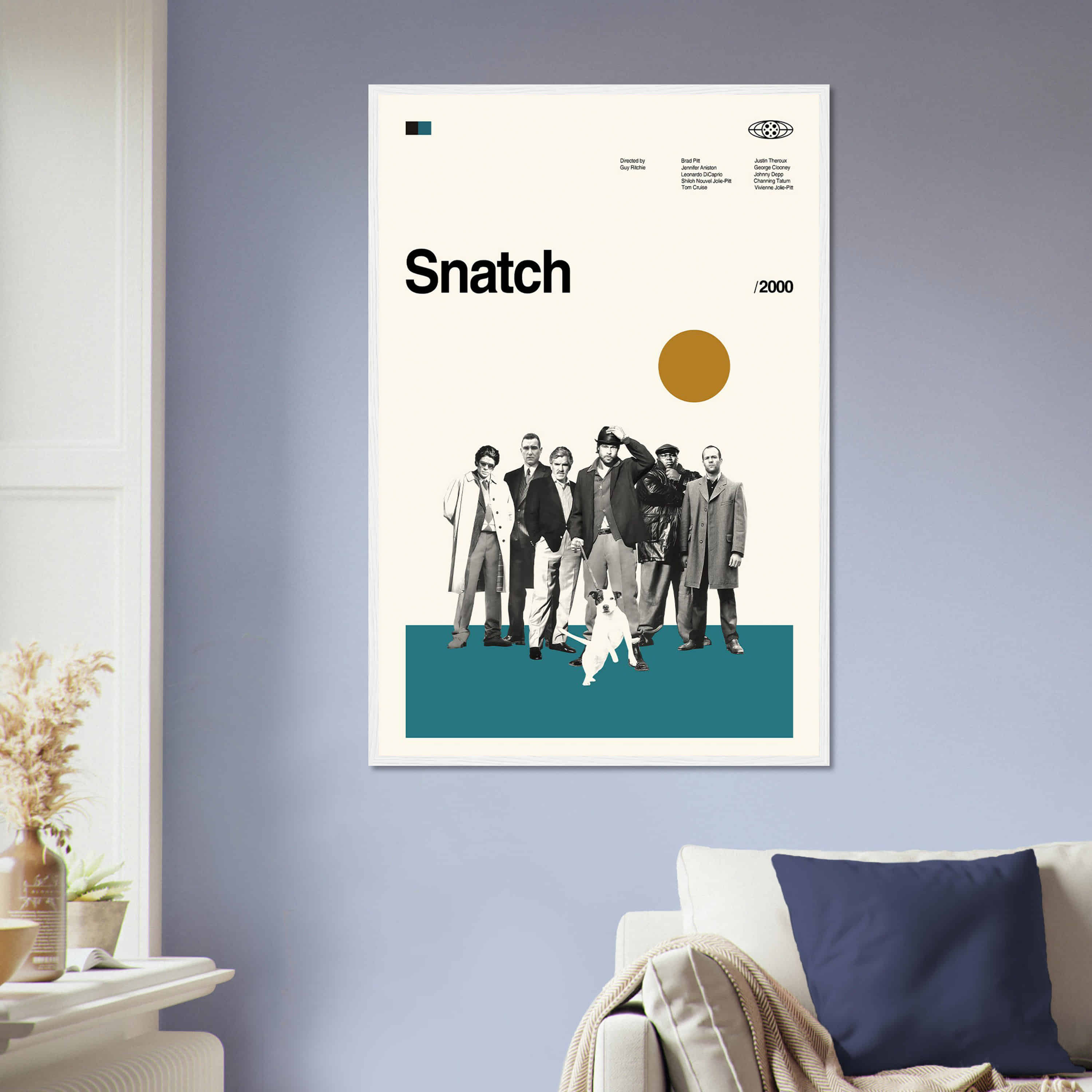 Snatch Poster, Guy Ritchie, Vintage Modern - Citiesbox