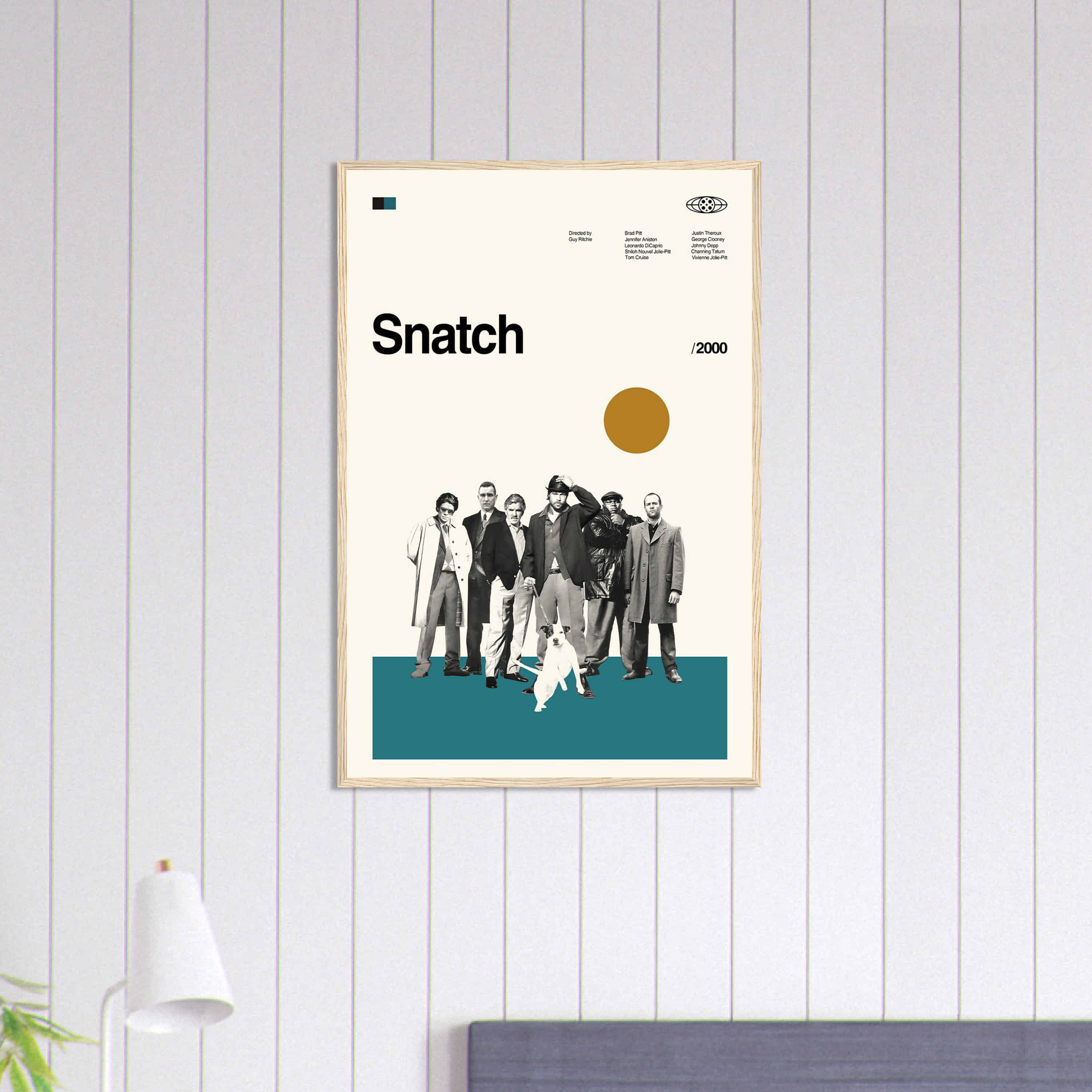 Snatch Poster, Guy Ritchie, Vintage Modern - Citiesbox