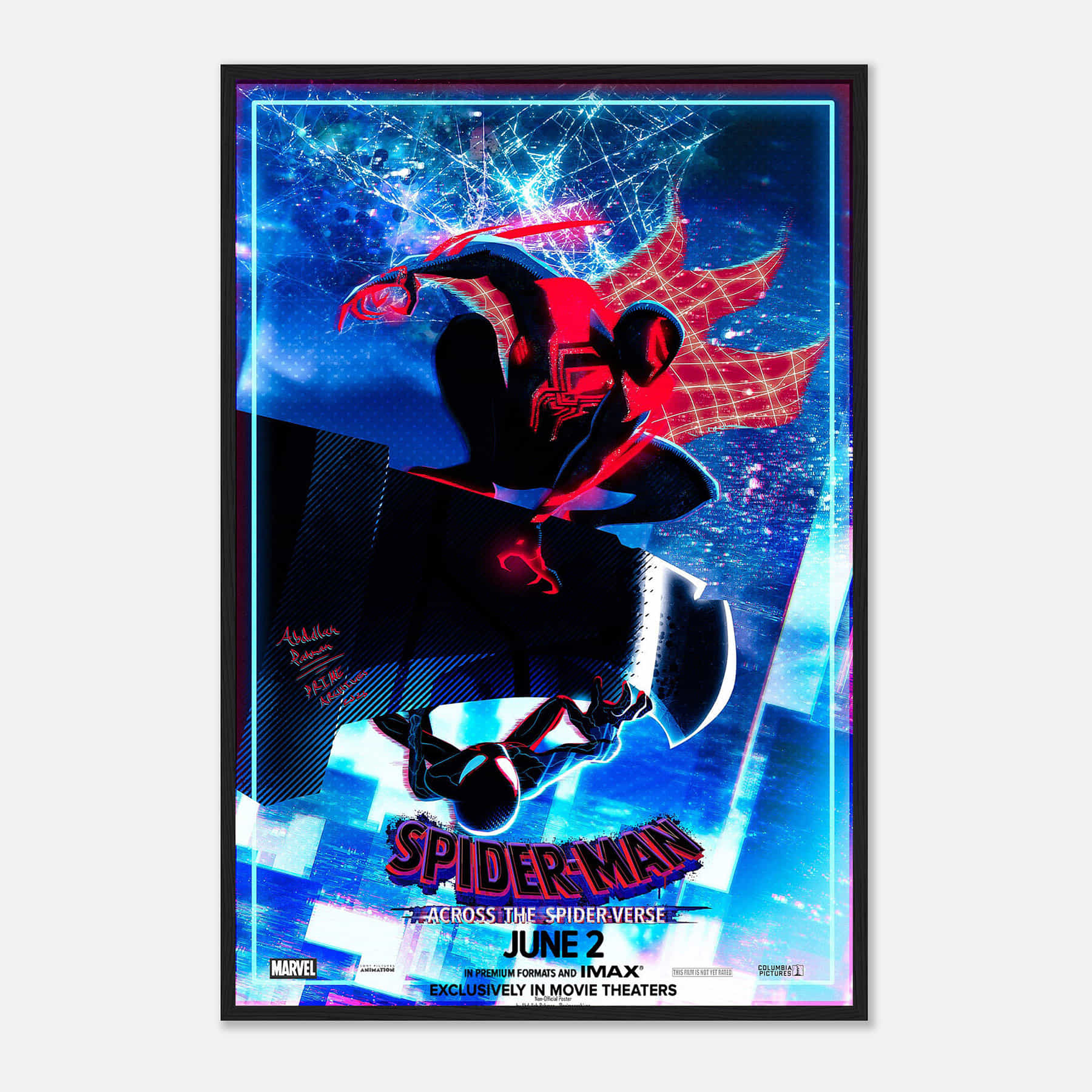 Spider-Man Across the Spider-Verse Movie Poster, 2023 Spider-Man Poster ...