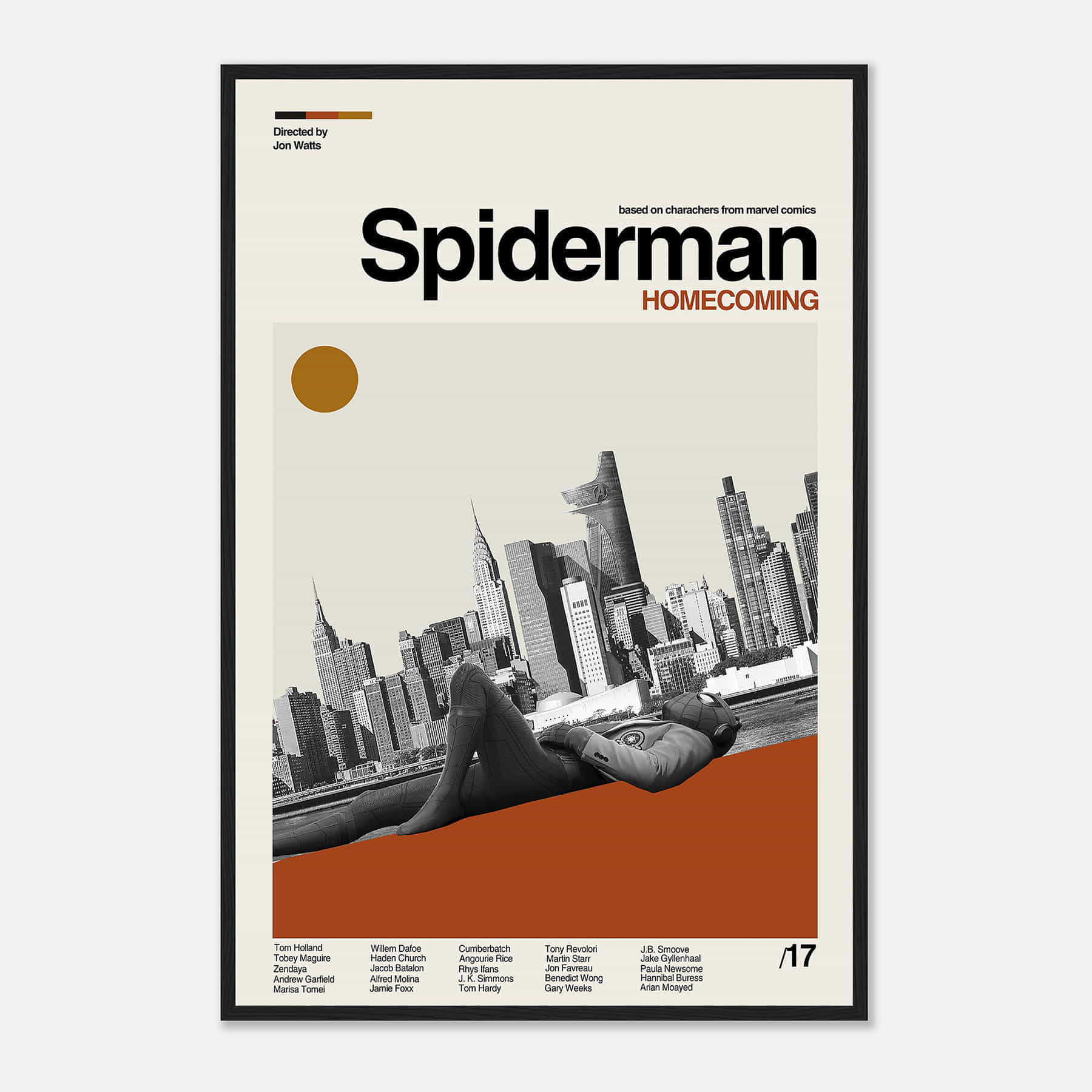 Spiderman Homecoming Poster, Spiderman Homecoming Print, Movie Poster ...