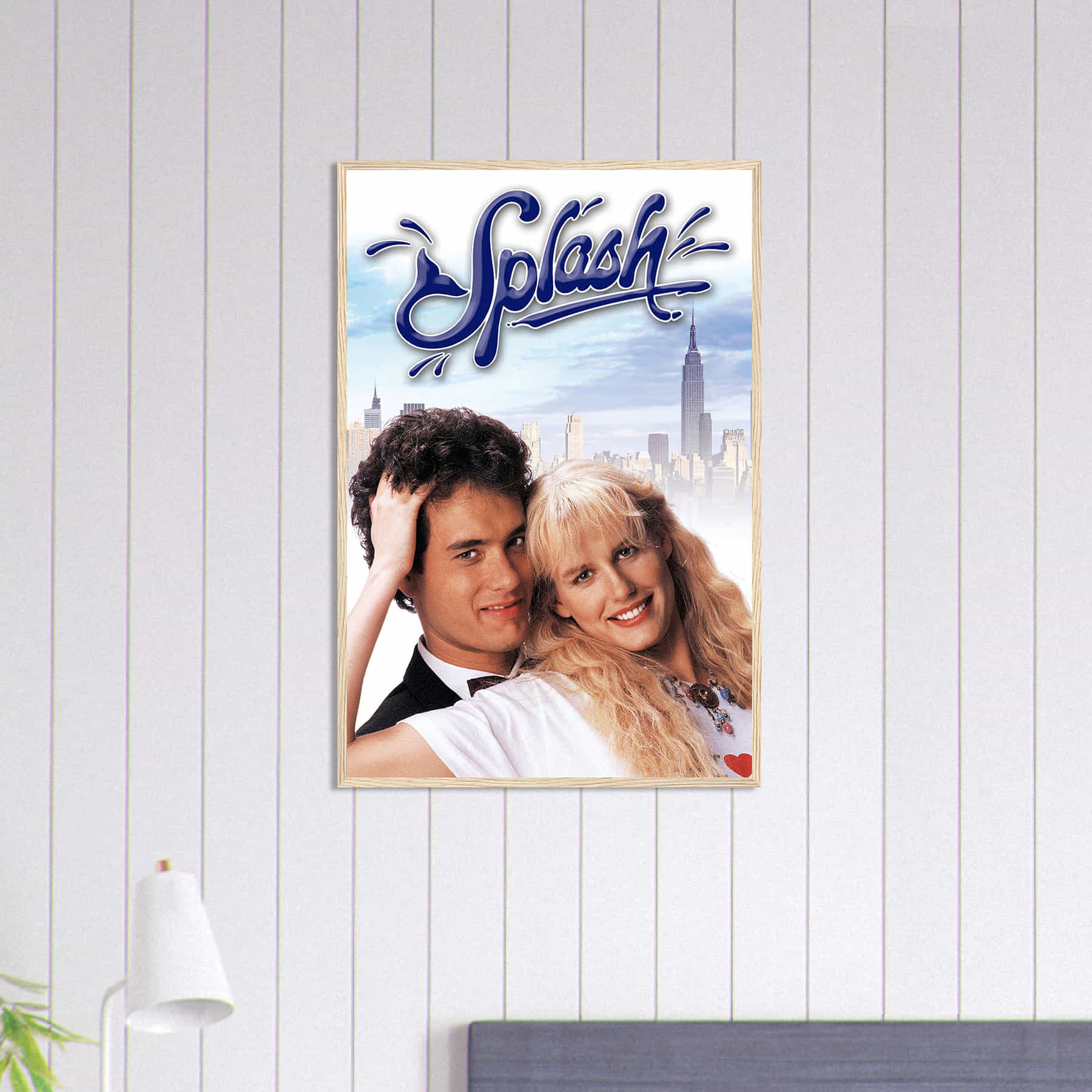 Splash (1984) Movie Poster, Tom Hanks Classic Movie Poster, Classic ...
