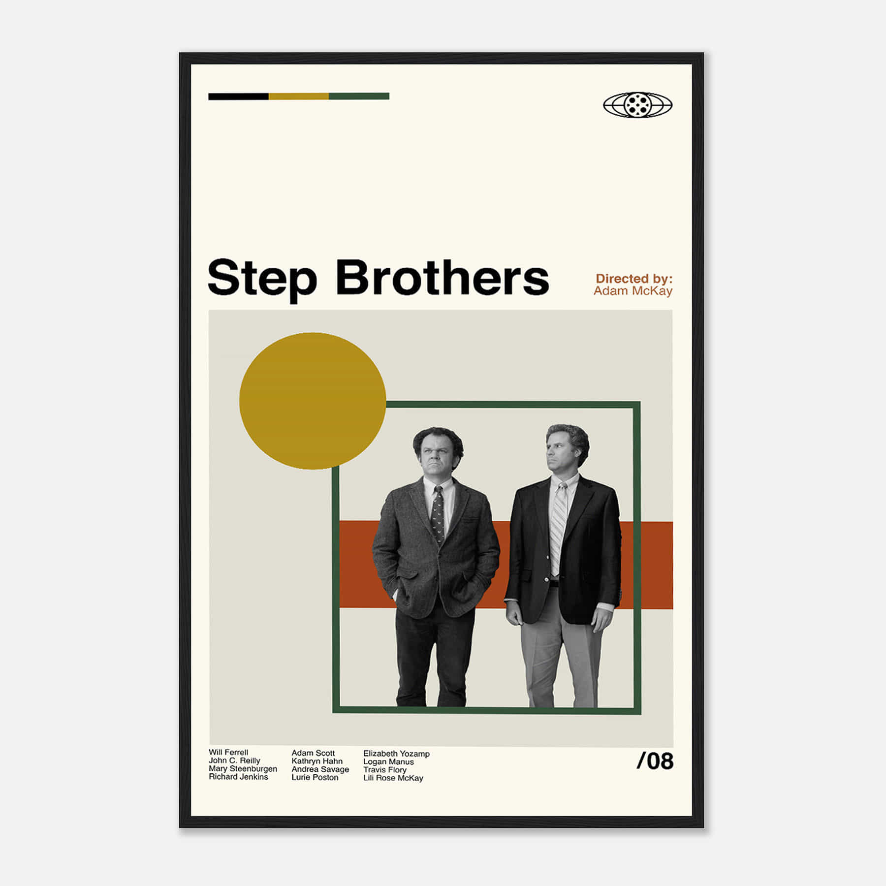 Step Brothers Movie Poster, Step Brothers Print, Modern Movie Poster ...