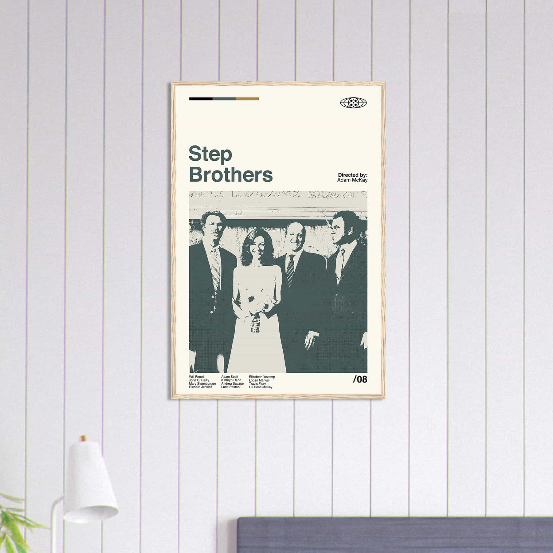 Step Brothers Movie Poster, Step Brothers Print, Retro Movie Poster ...