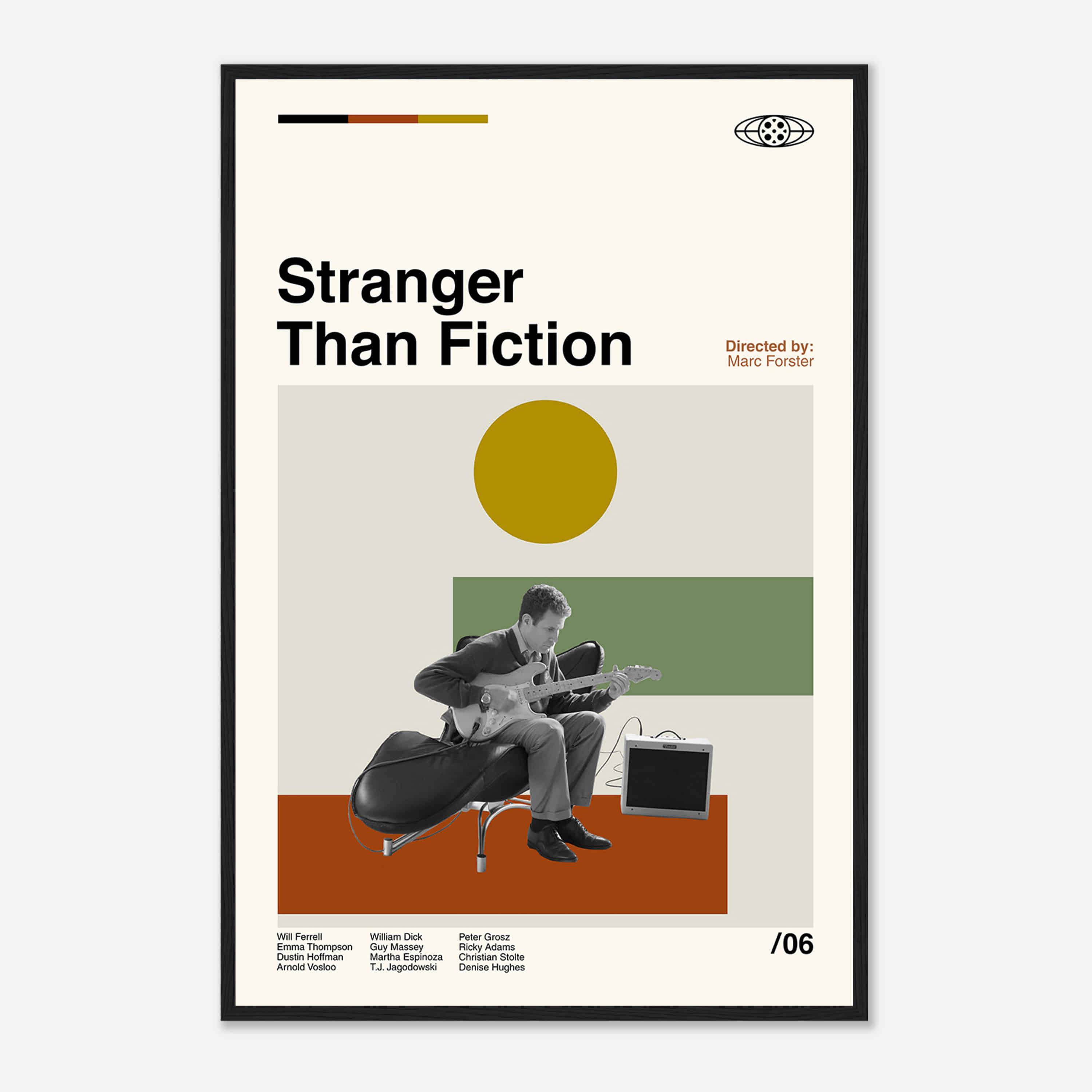 Stranger Than Fiction Poster, Stranger Than Fiction Print, Minimalist ...
