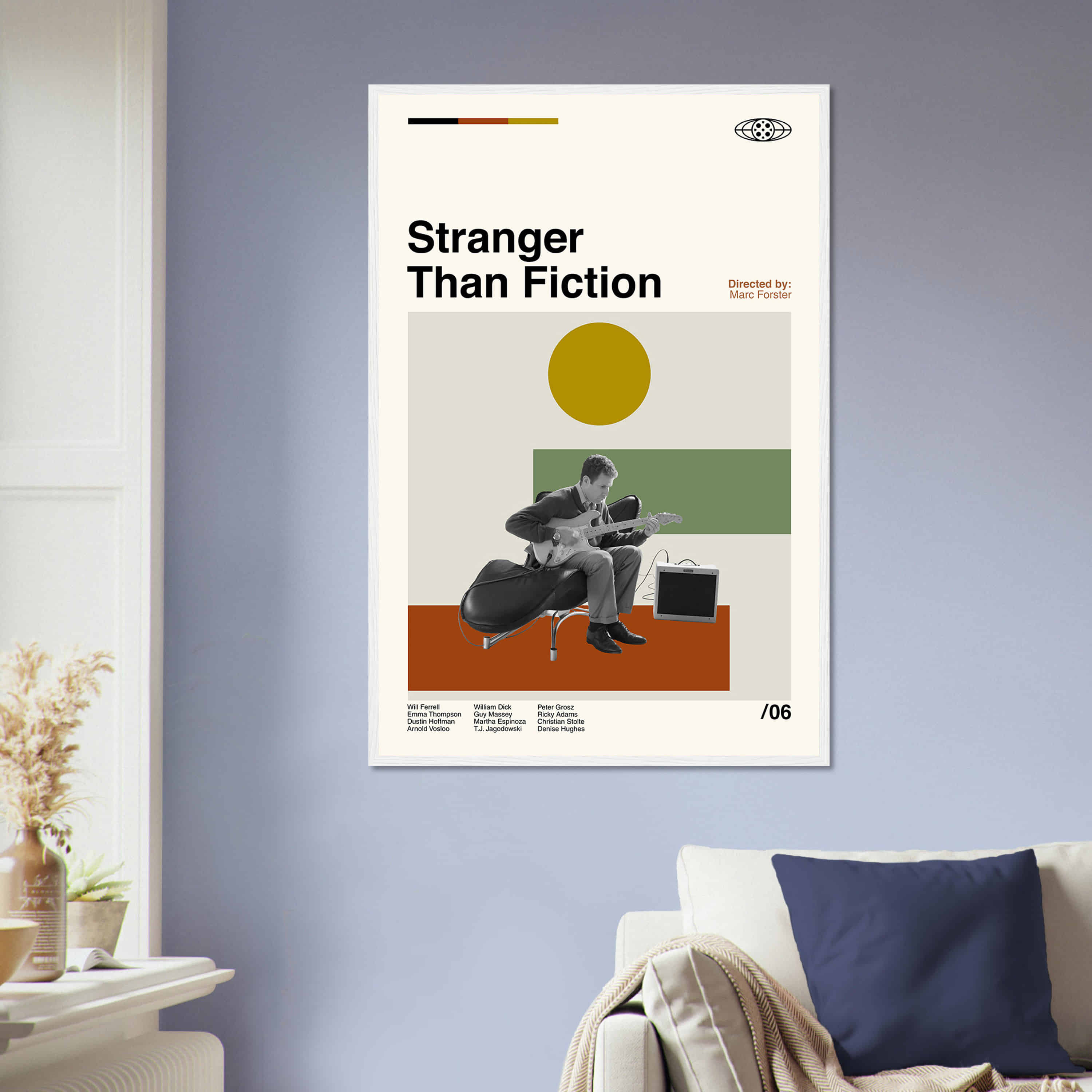 Stranger Than Fiction Poster, Stranger Than Fiction Print, Minimalist ...