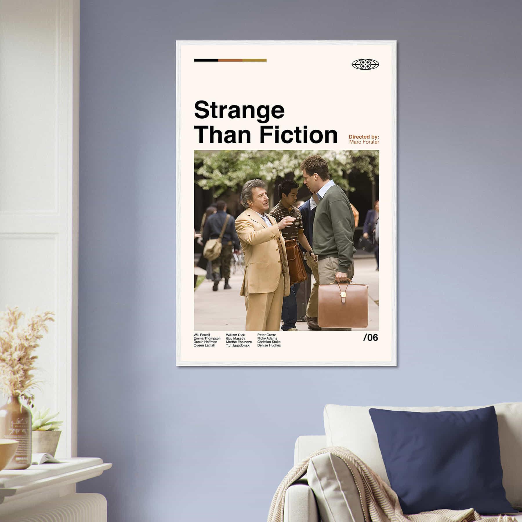 Stranger Than Fiction Poster, Stranger Than Fiction Print, Minimalist ...