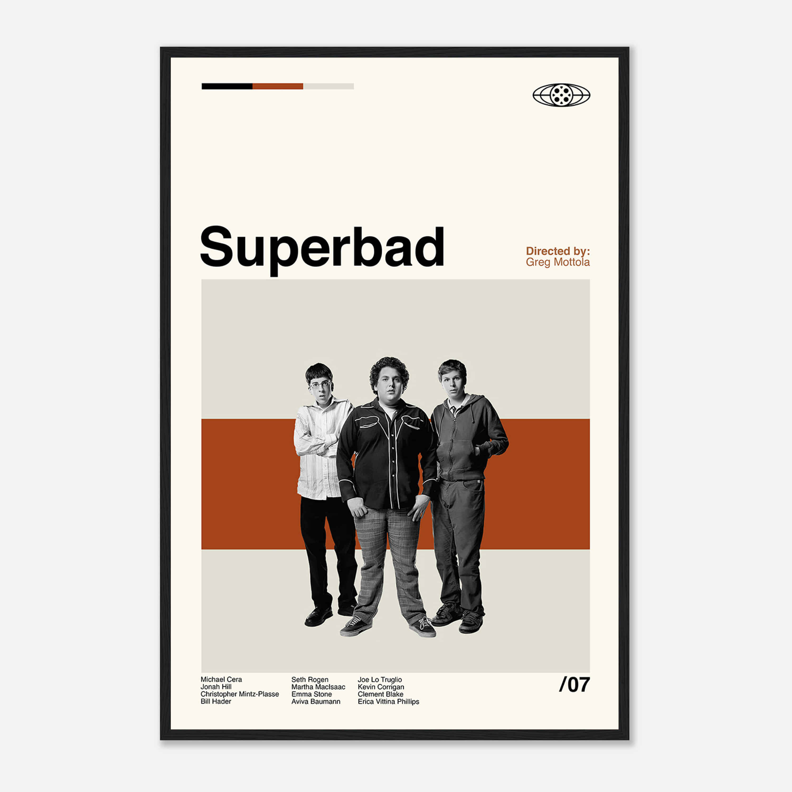 Superbad Movie Poster, Superbad Art, Minimalist Art - Citiesbox