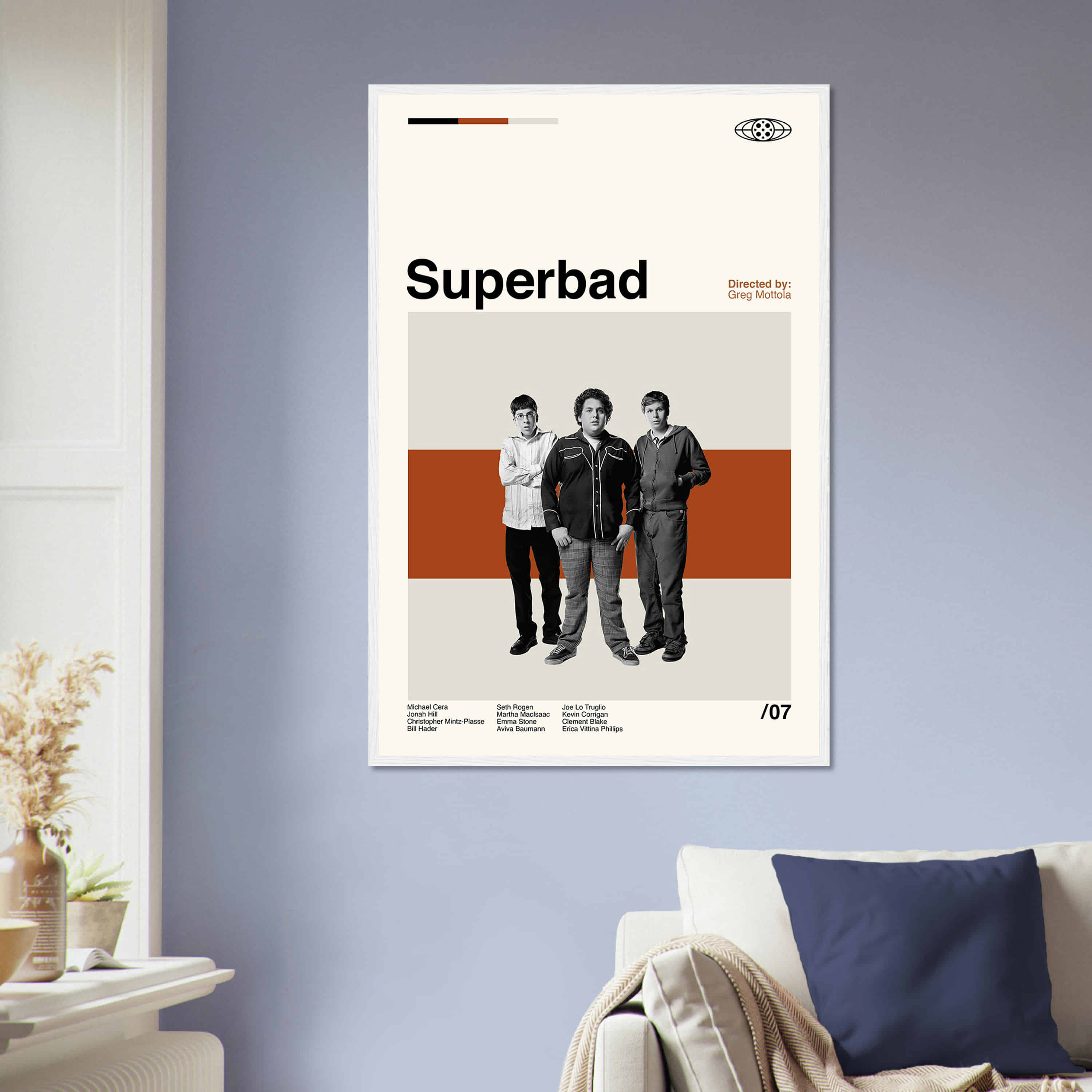 Superbad Movie Poster, Superbad Art, Minimalist Art - Citiesbox