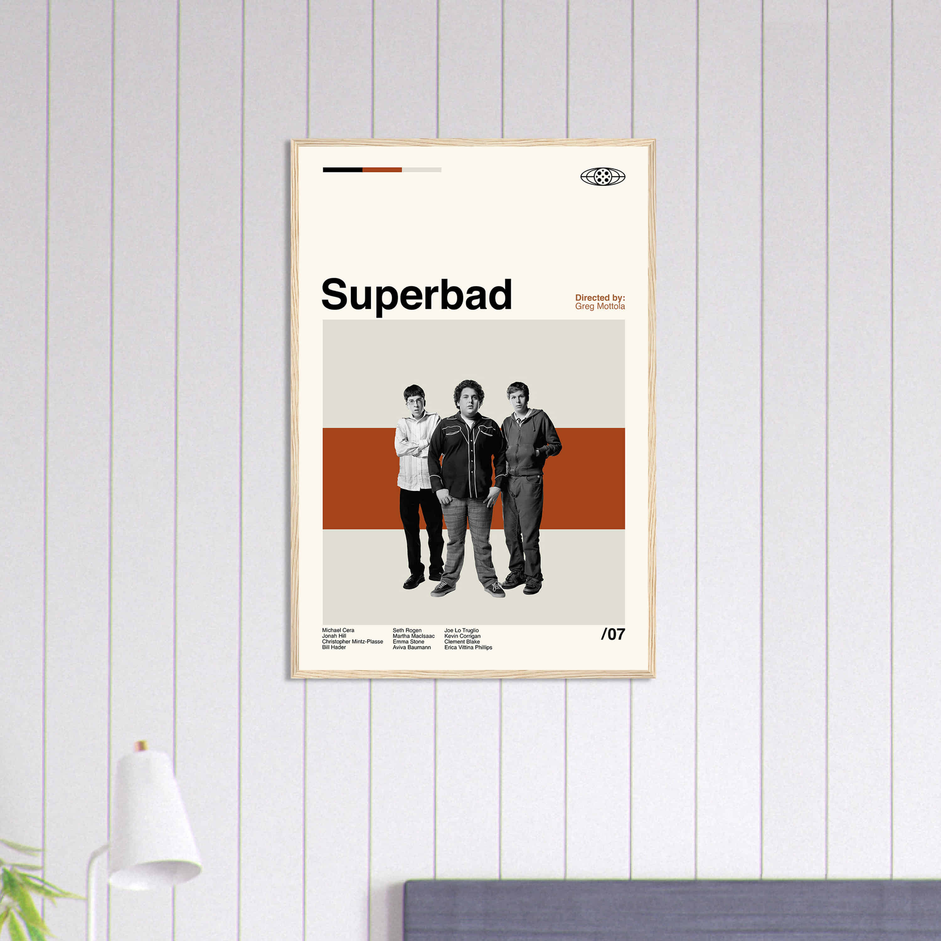 Superbad Movie Poster, Superbad Art, Minimalist Art - Citiesbox