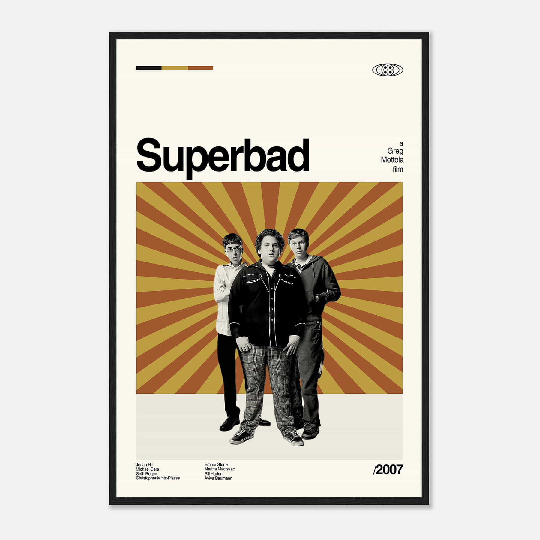 Superbad Movie Poster, Superbad Print, Wall Art DS2 - Citiesbox